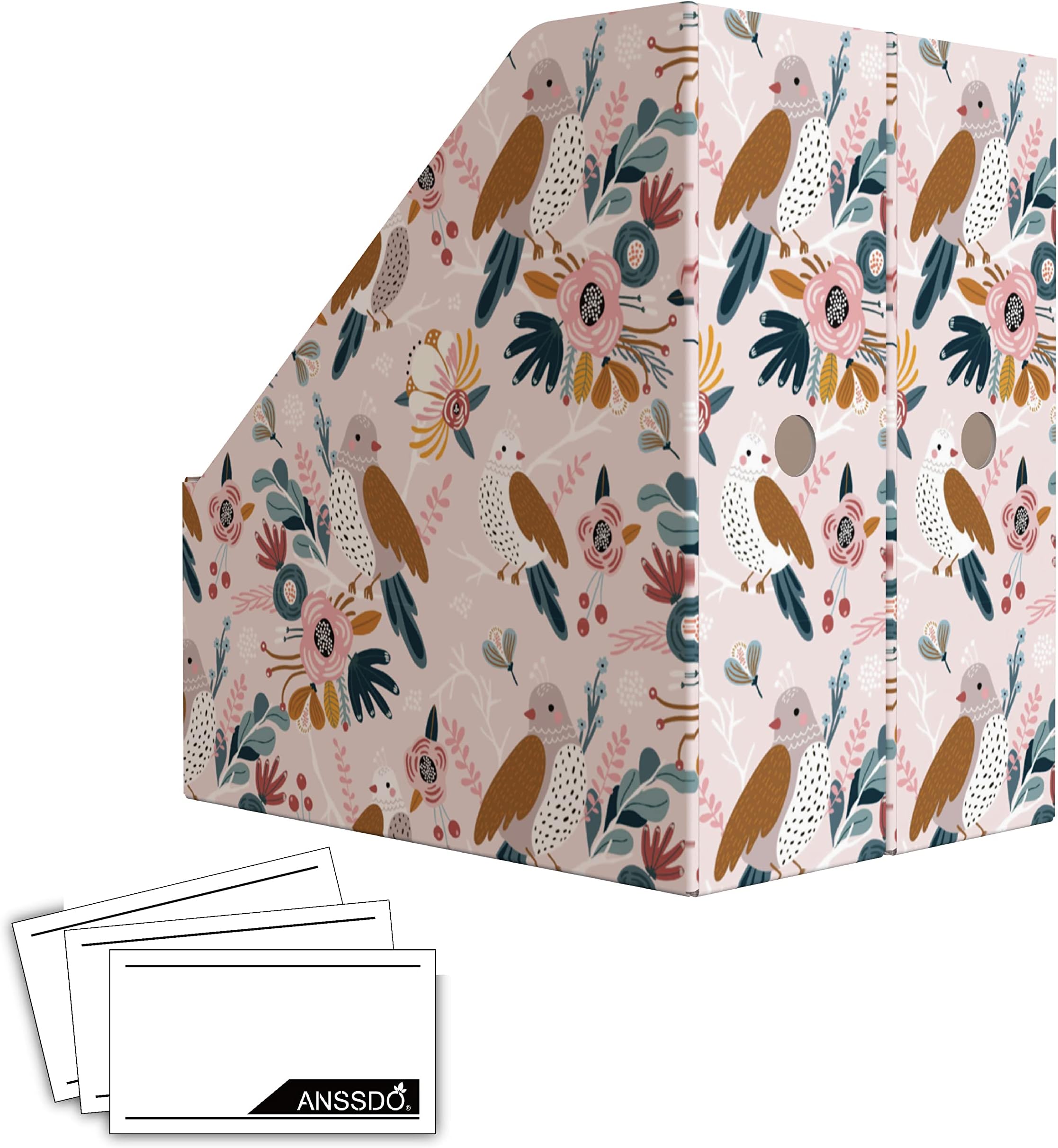 Amazon.com : 15 Packs Marble Magazine File Holder Bulk Collapsible ...