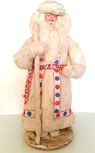 Amazon.com: USSR Russia Russian cotton Ded Moroz Santa Claus Vintage ...