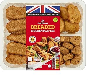 Morrisons Breaded Chicken Platter 600g : Amazon.co.uk: Grocery