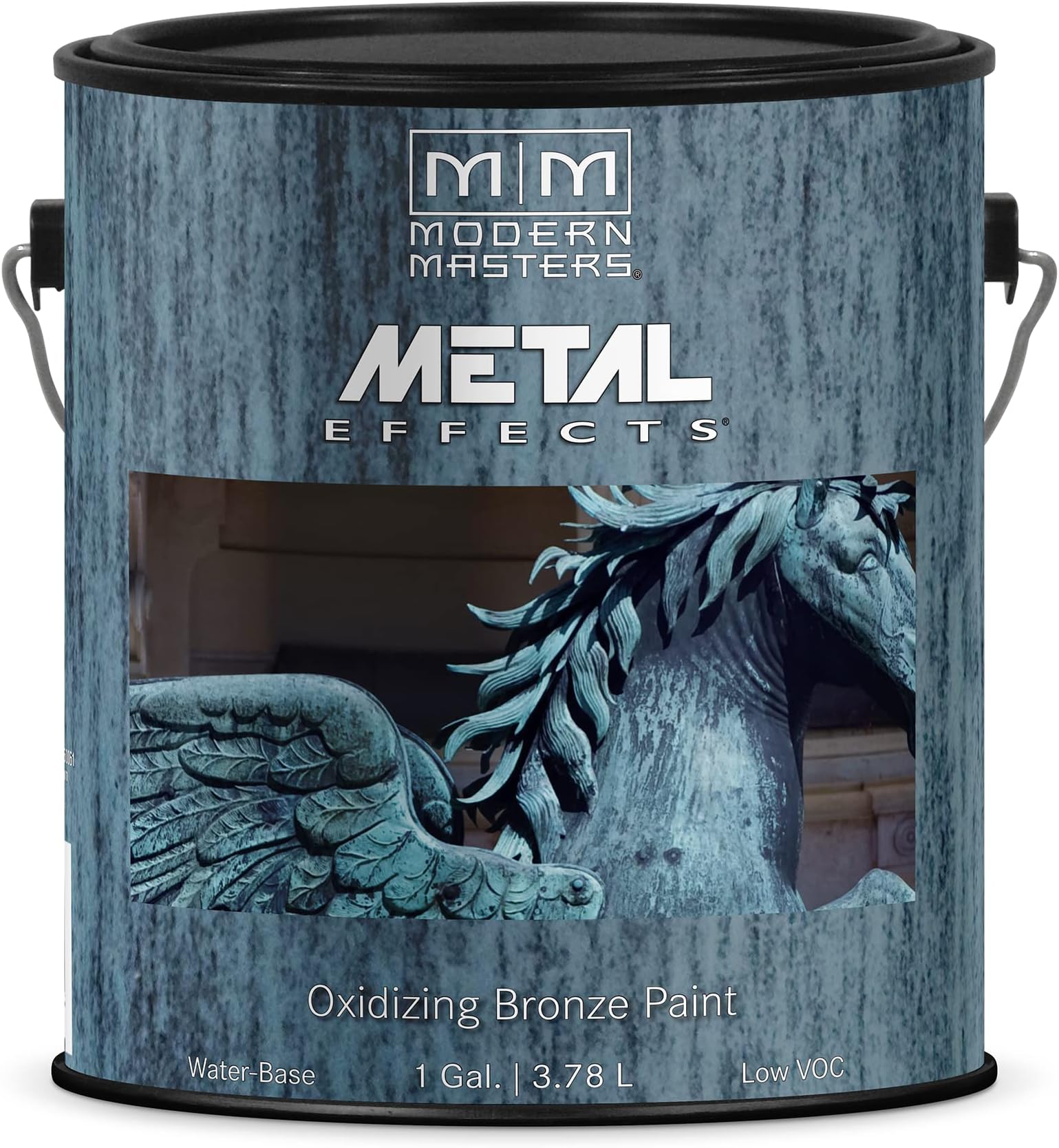 Modern Masters 1 gal ME208 Iron Metal Effects Reactive Metallic Paint ...