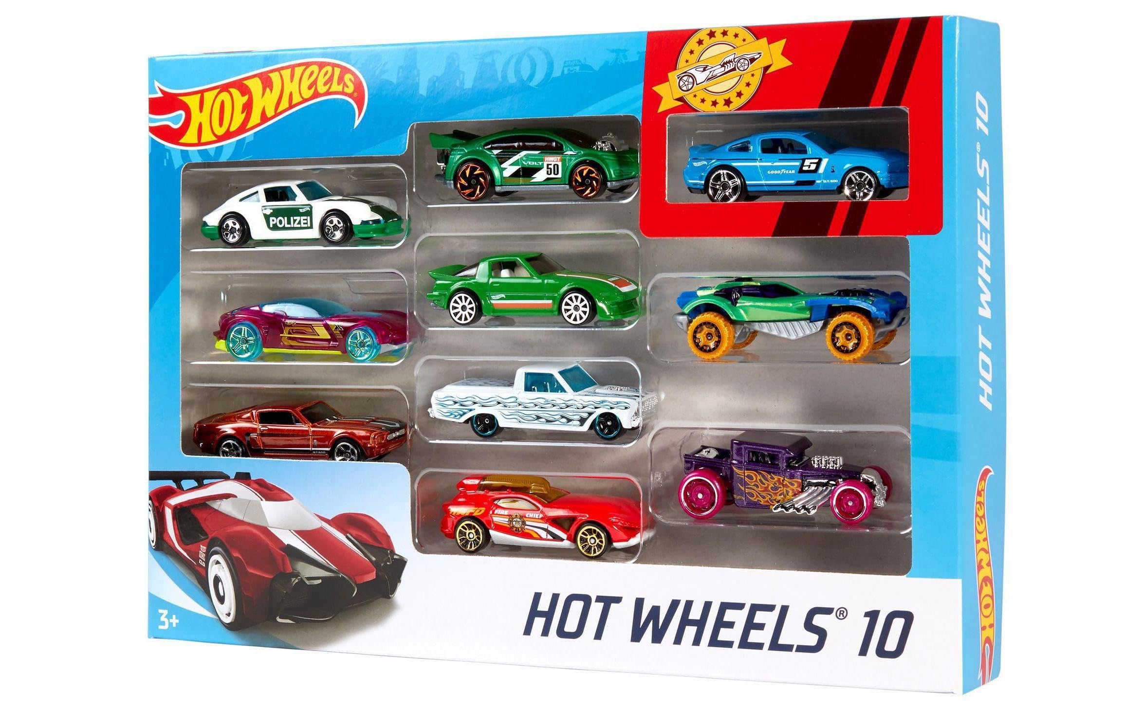 Hot Wheels 54886 10 Car Pack Assortment (Pack May Vary) (Pack of 5) – BigaMart