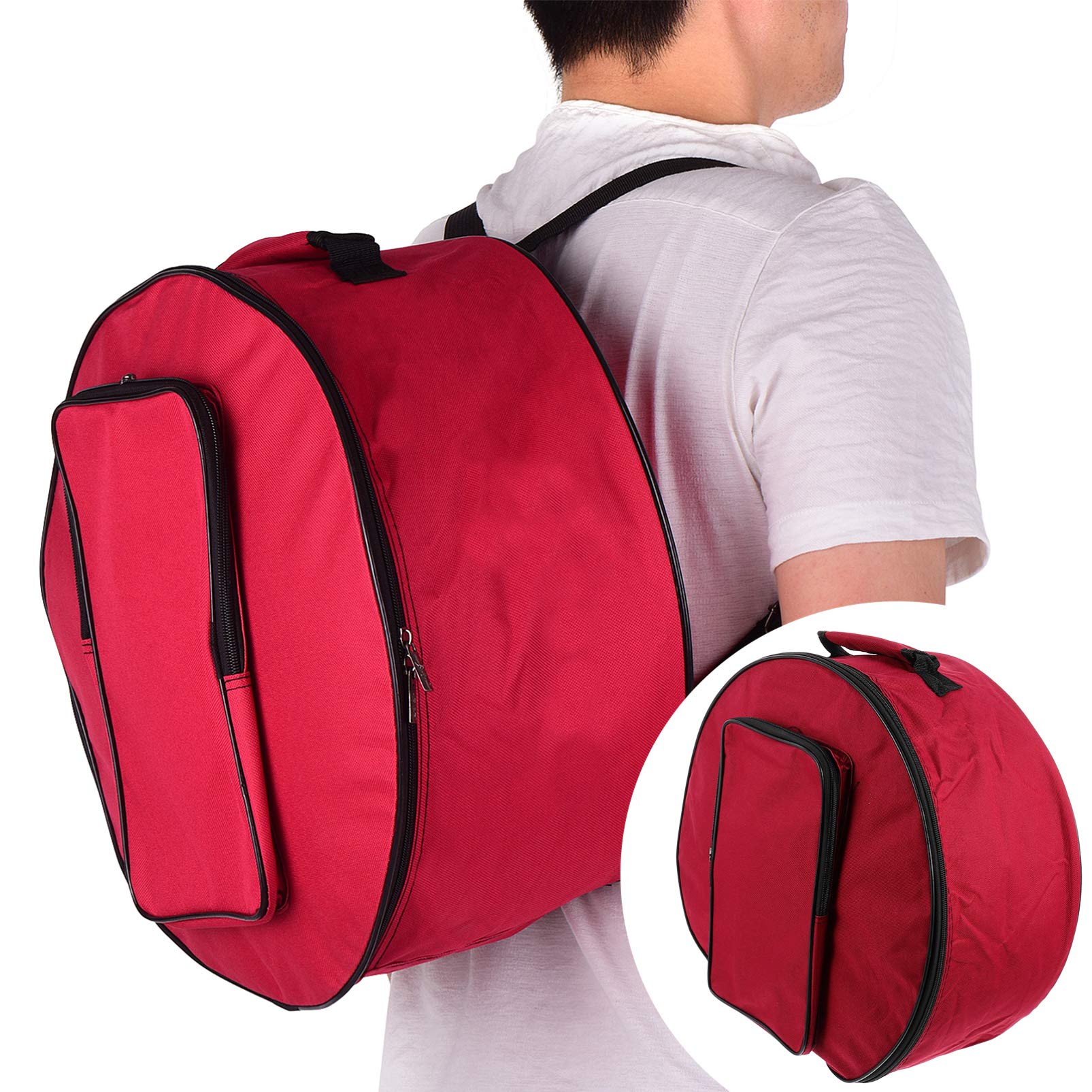 Snapklik.com : Drum Backpack Case Travel Backpack Snare Drum Case 13-14 ...