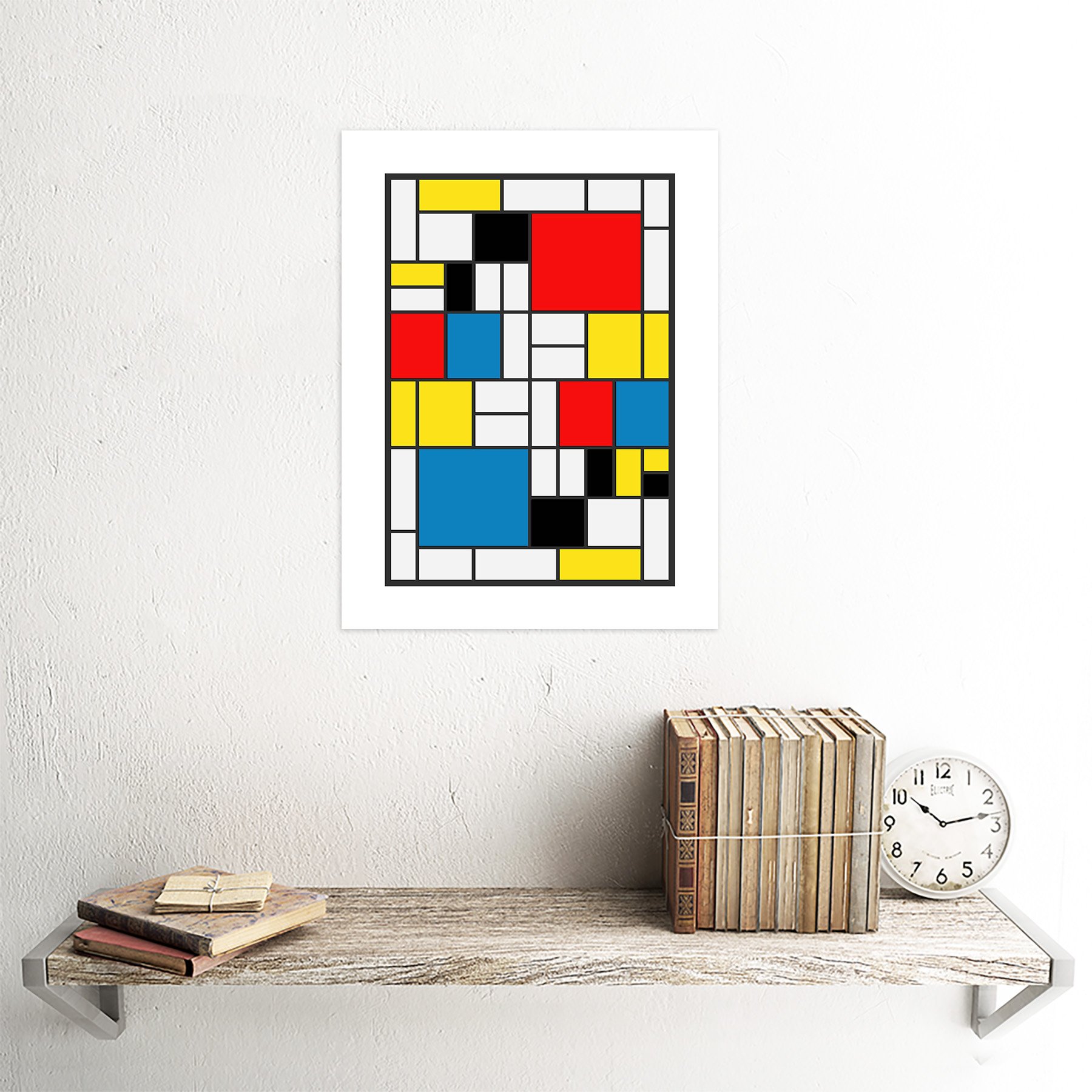 Mondrian Blumen Piet Mondrian | Set Of 12 Works: Mondrian, Galerie