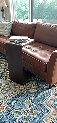 Amazon.com: COZYMATIC Carlisha C-Shaped End Table Sofa Table Coffee ...