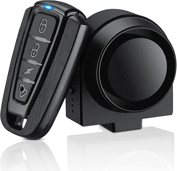 Amazon.com: ONVIAN 115dB Wireless Bike Alarm with Remote, Rechargeable Bicycle Anti Theft Alarm ...