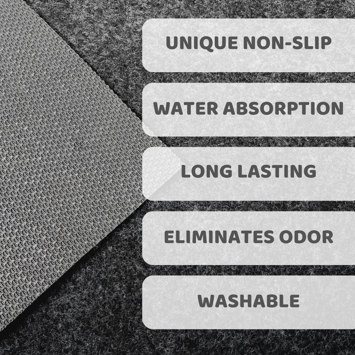 Snapklik.com : Urinal Mats Non-Slip Non-Adhesive Water Absroption ...