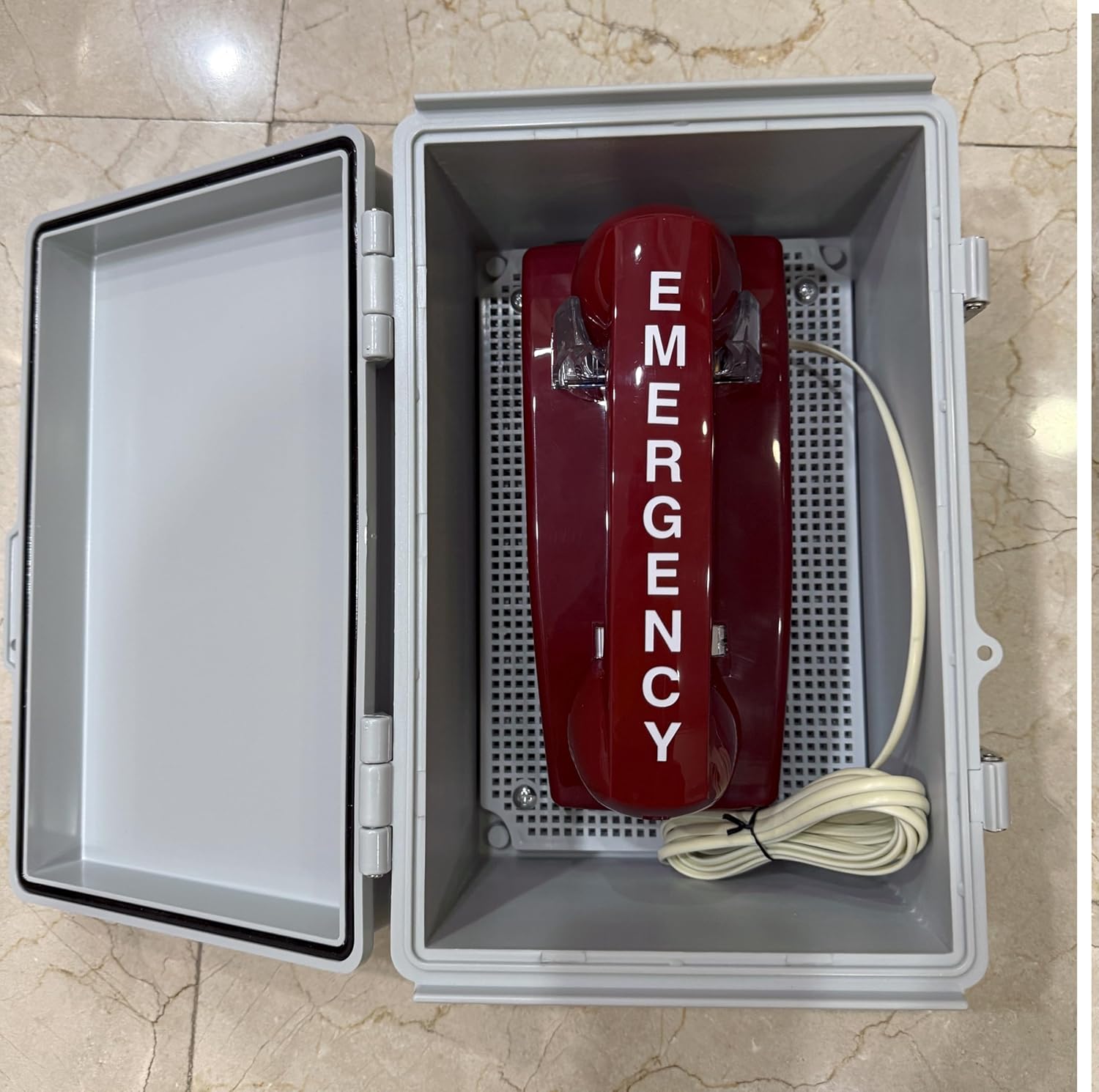 Amazon.com : Weatherproof Emergency Phone Box : Office Products