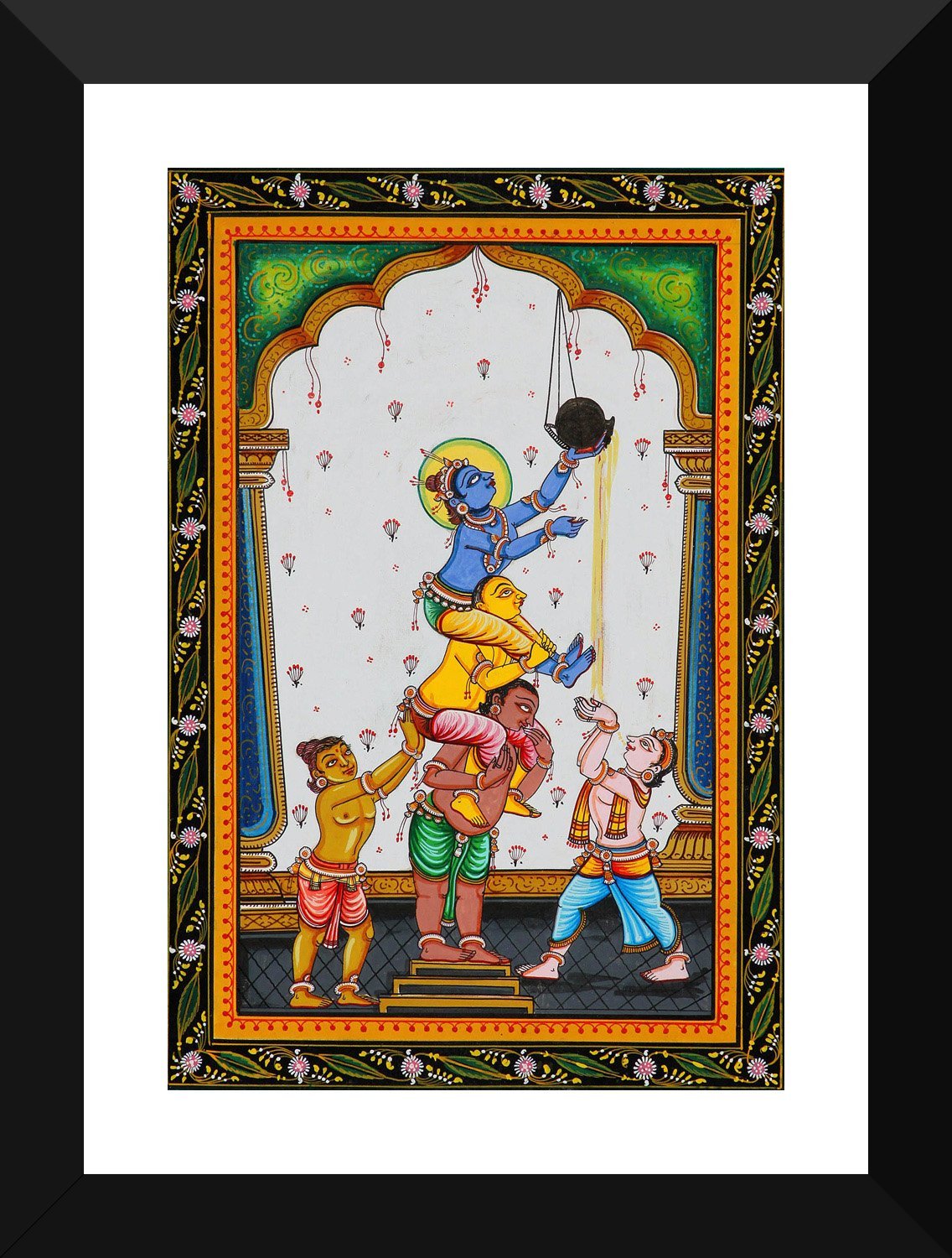 Tallenge - Baby Krishna Damodar Stealing Butter (Makhan Chor) - Small ...