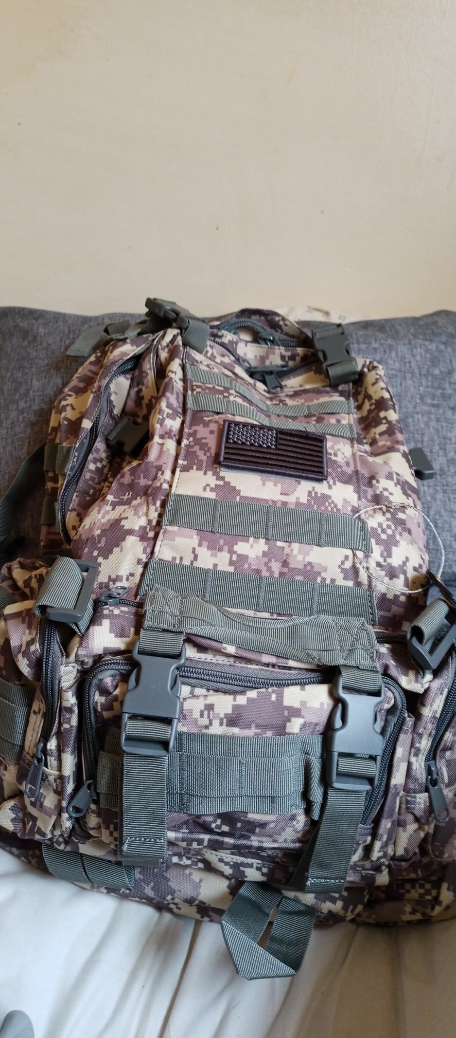 $9/mo - Finance CVLIFE Tactical Backpack Military Army Rucksack 60L ...