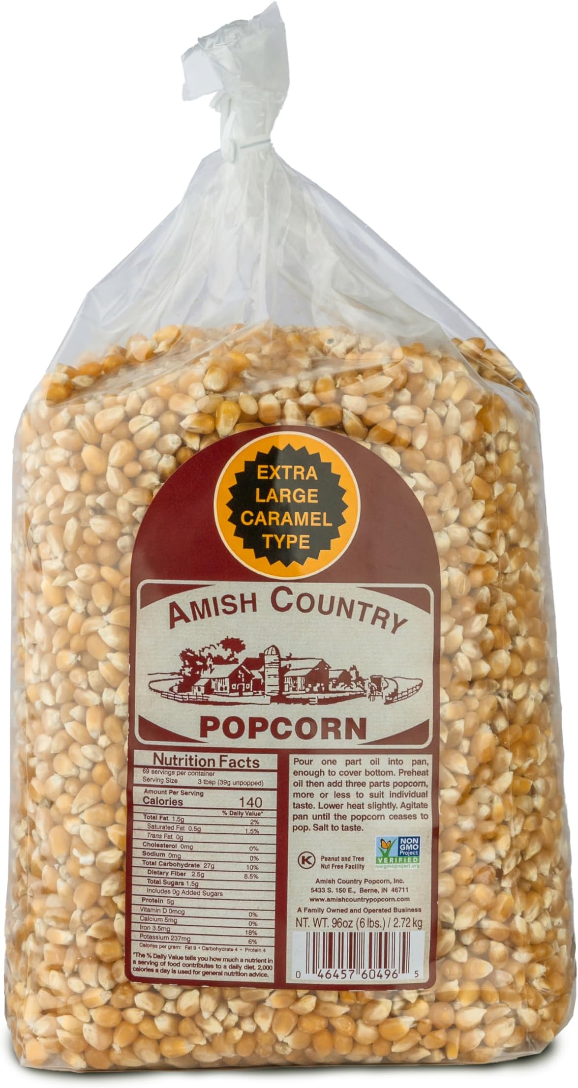 Amazon.com: Amish Country Popcorn | Red Hot Cinnamon Glaze - 14 oz ...