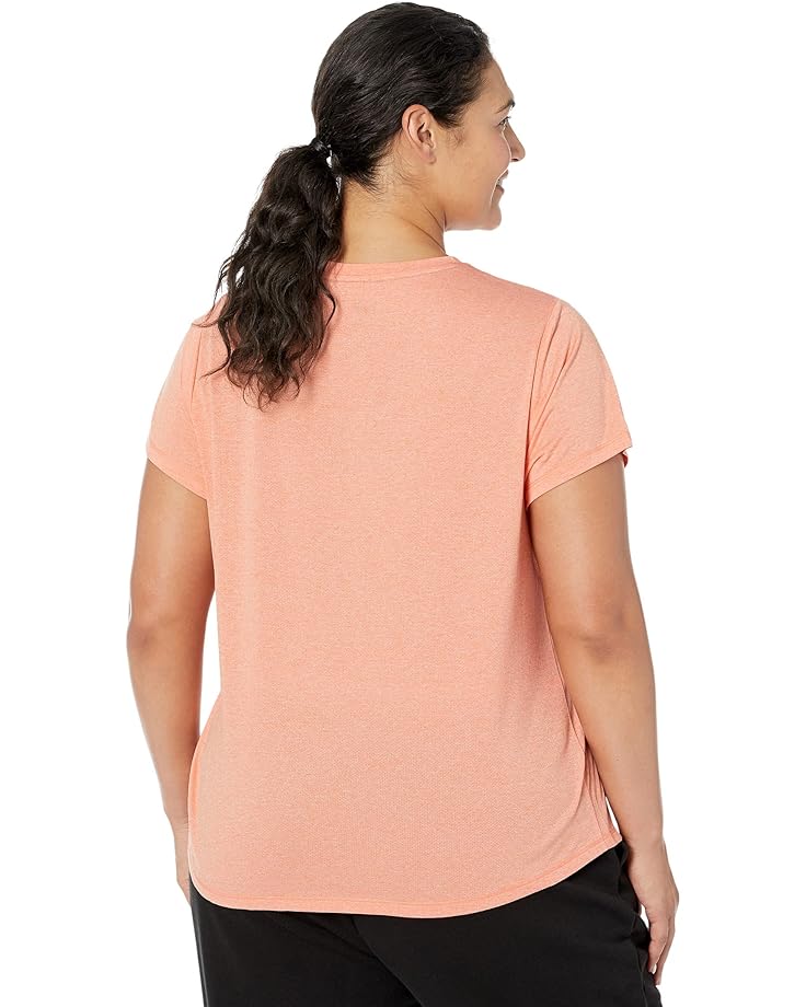 Women's PUMA Plus Size Ready To Go Heather Logo Tee | 6pm