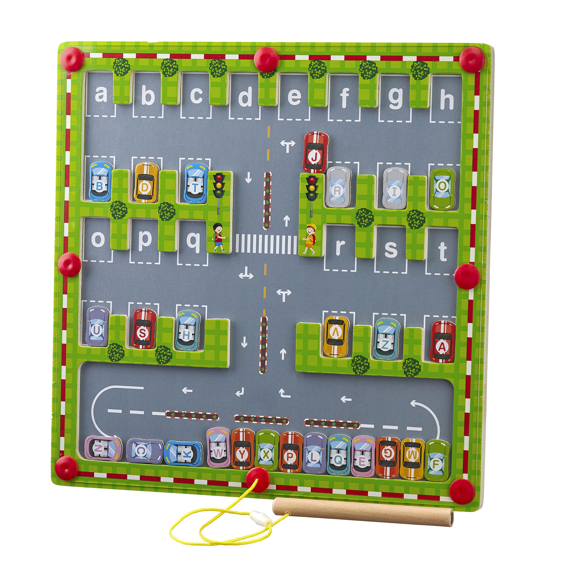 Snapklik.com : BUSLIK Magnetic Alphabet Maze Board Letter Puzzle - Kids ...