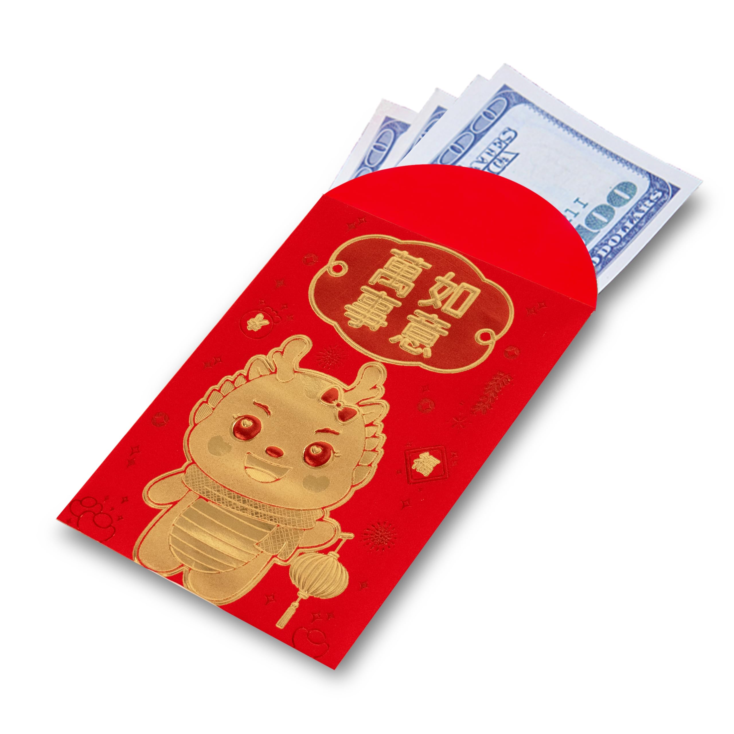 Snapklik.com : ELLZK Chinese Red Envelopes Lucky Money Envelopes 2024 ...