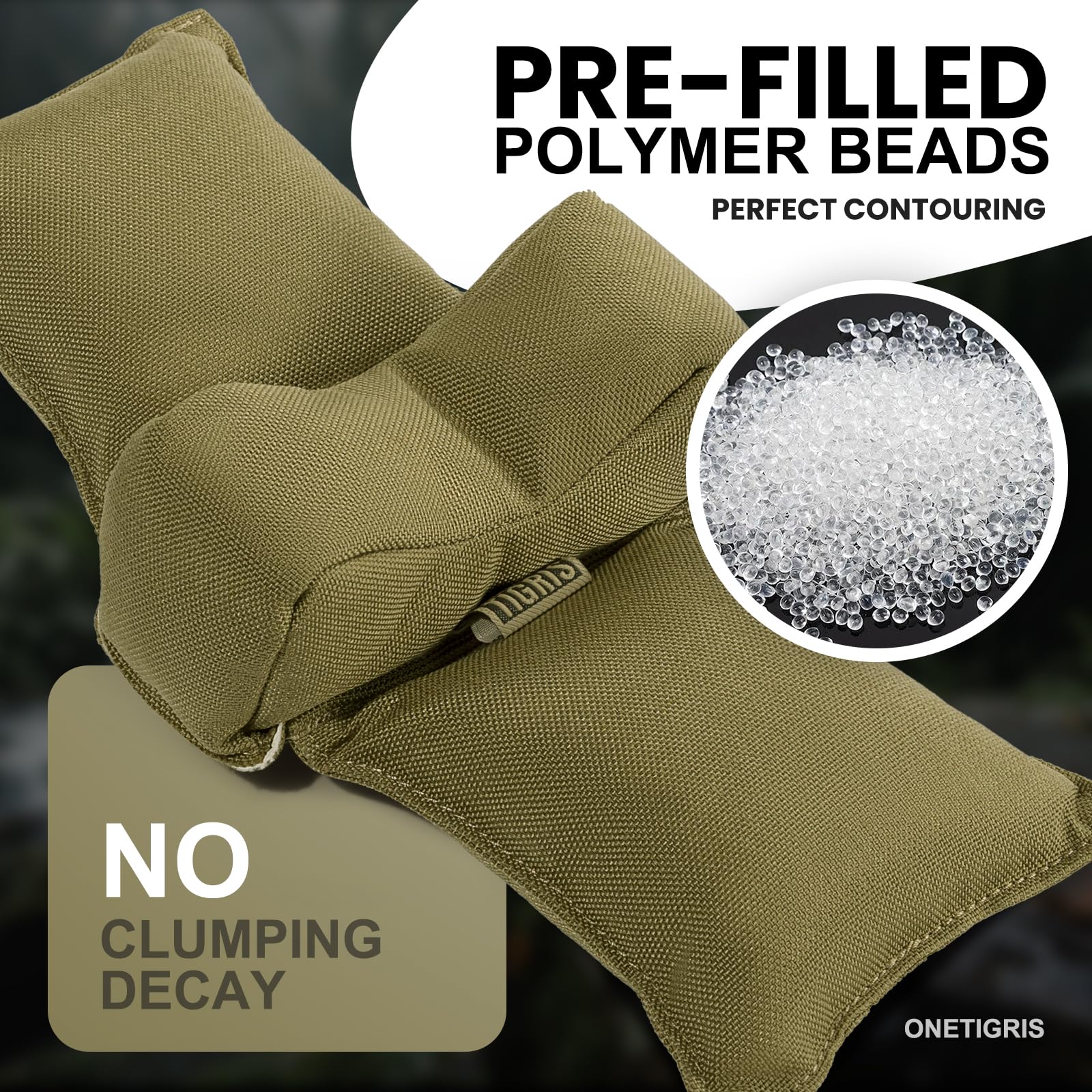 Snapklik.com : OneTigris Shooting Rest Bag, Pre-Filled Shooting Sand ...