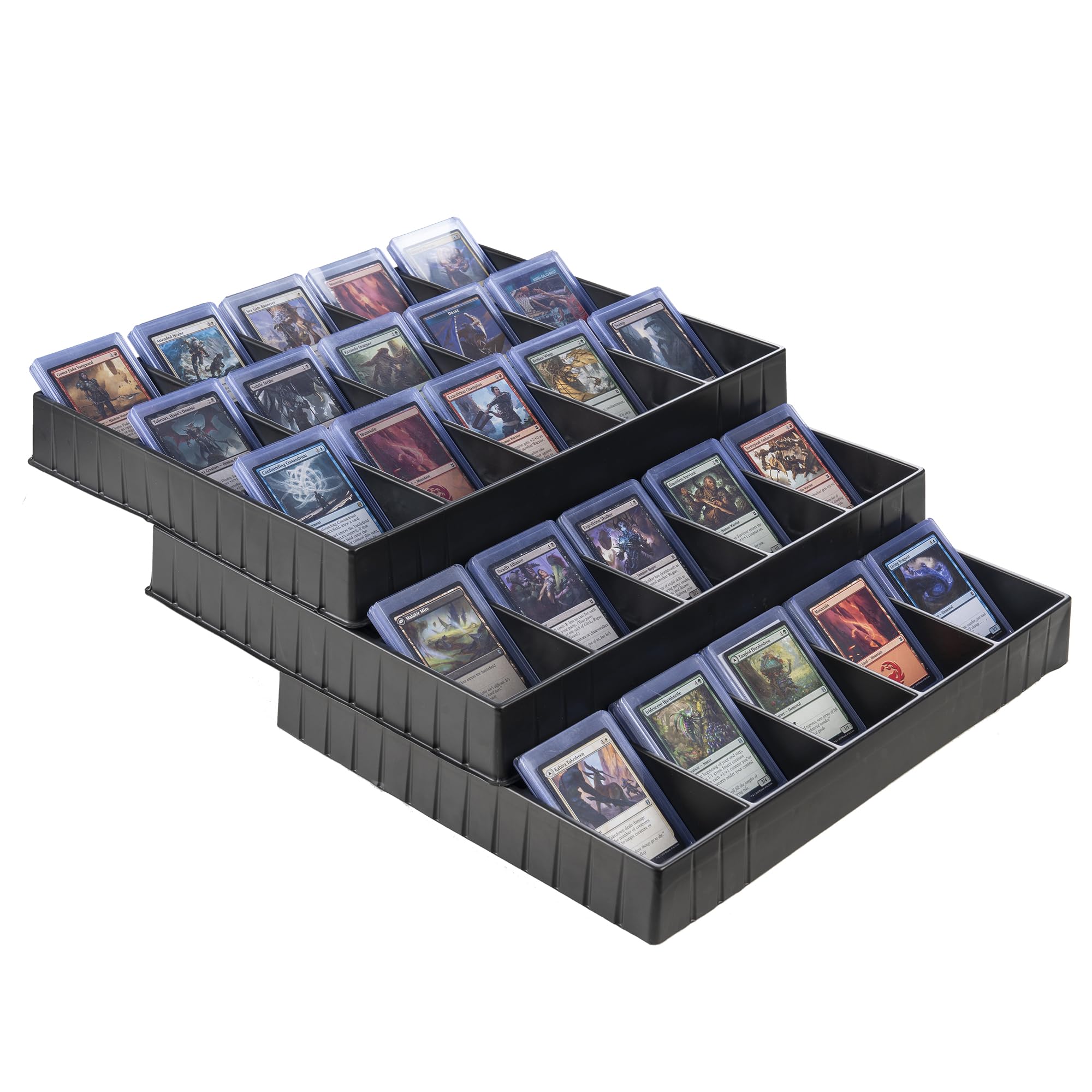 Amazon.com: D DACCKIT Card Sorting Tray for Trading Cards, Card Sorter ...