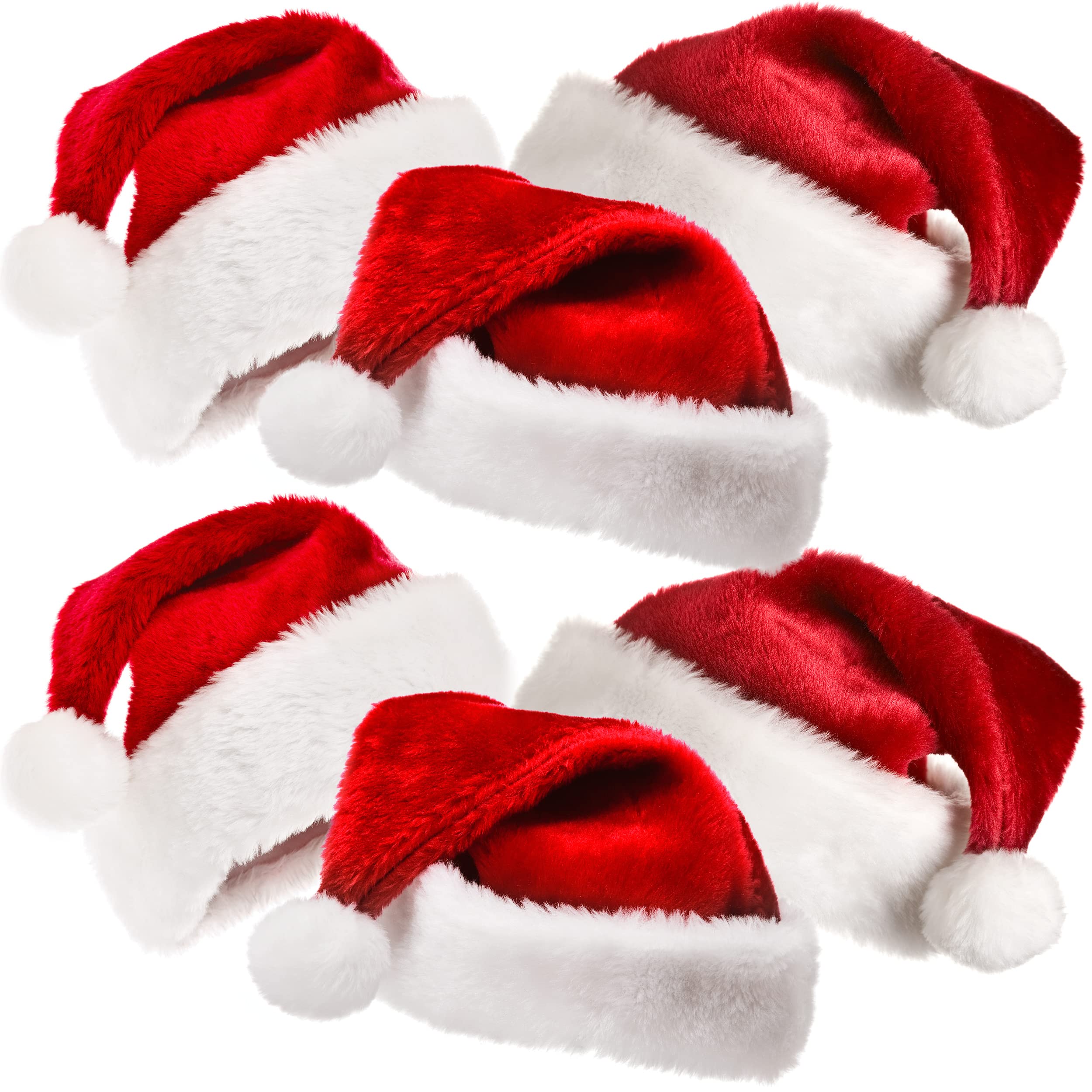 BzBirds Christmas Santa Hat Adults Xmas Hats For Adults, Christmas Hats ...