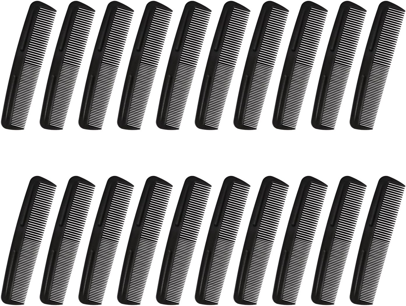 Amazon.com : Cubaco 5 inch Hair Comb Pocket Size Mini Bulk Combs ...
