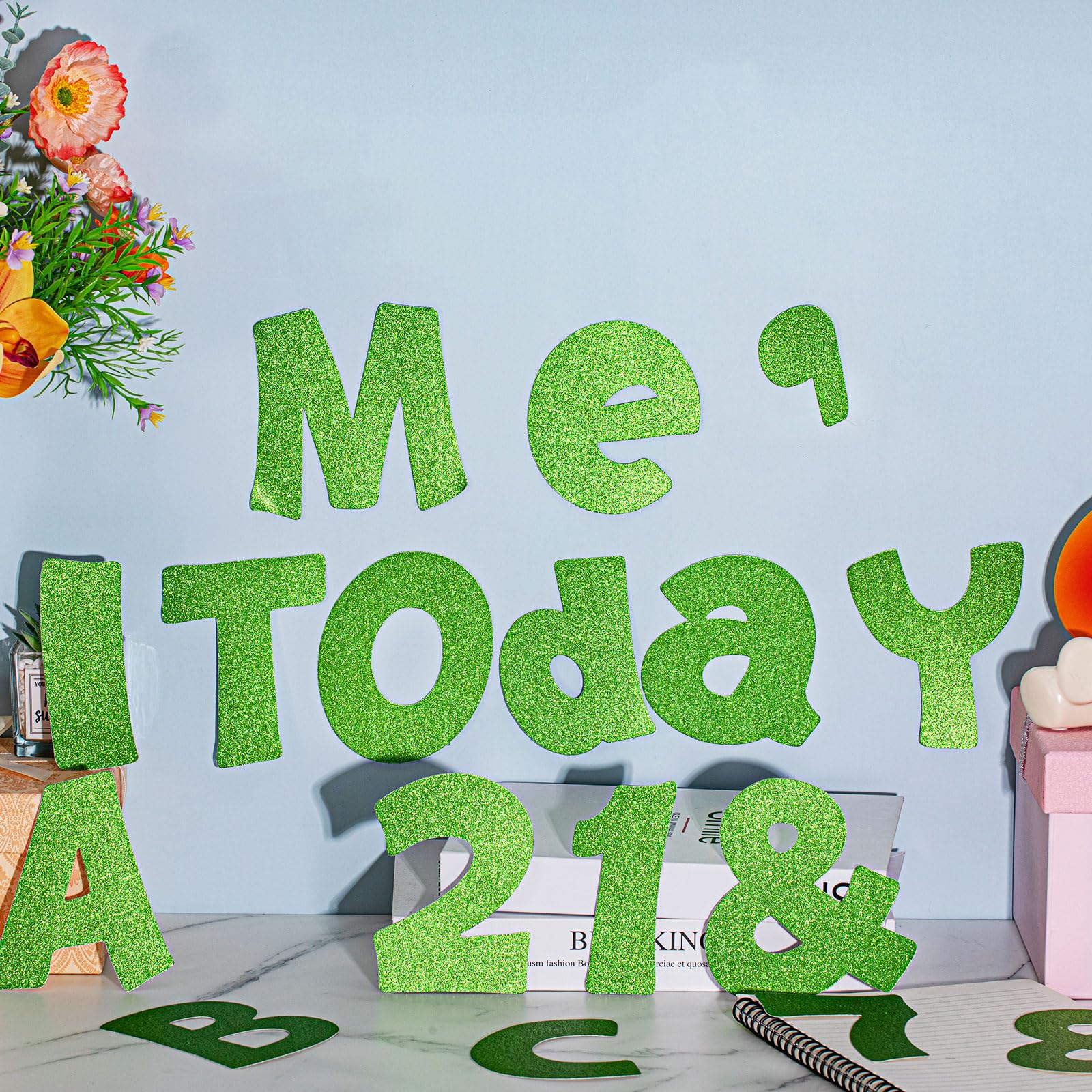 Snapklik.com : Colarr 216 Pcs Glitter Bulletin Board Letters For ...