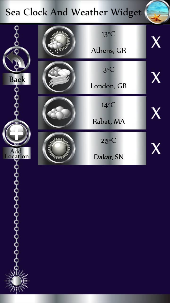 Sea Clock And Weather Widget - App on Amazon Appstore