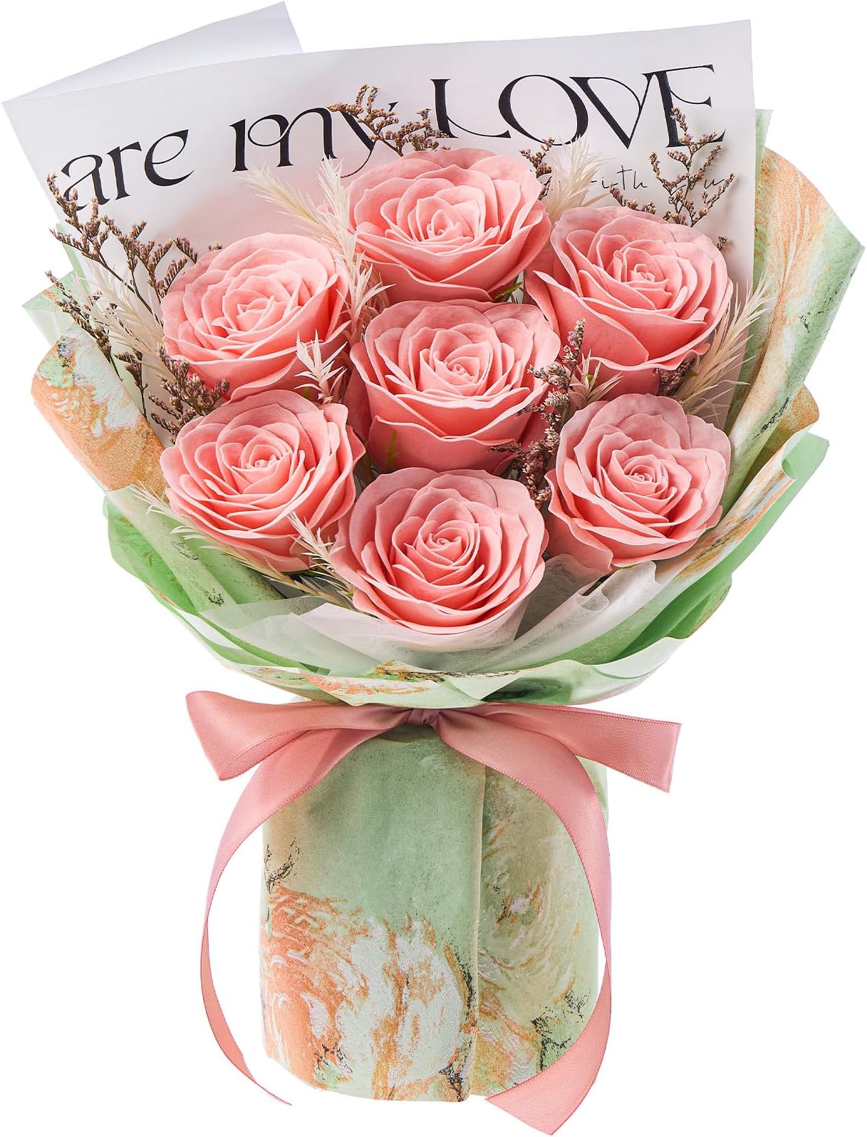 Amazon.com : Preserved Flowers Bouquet,Flowers for Delivery Prime ...
