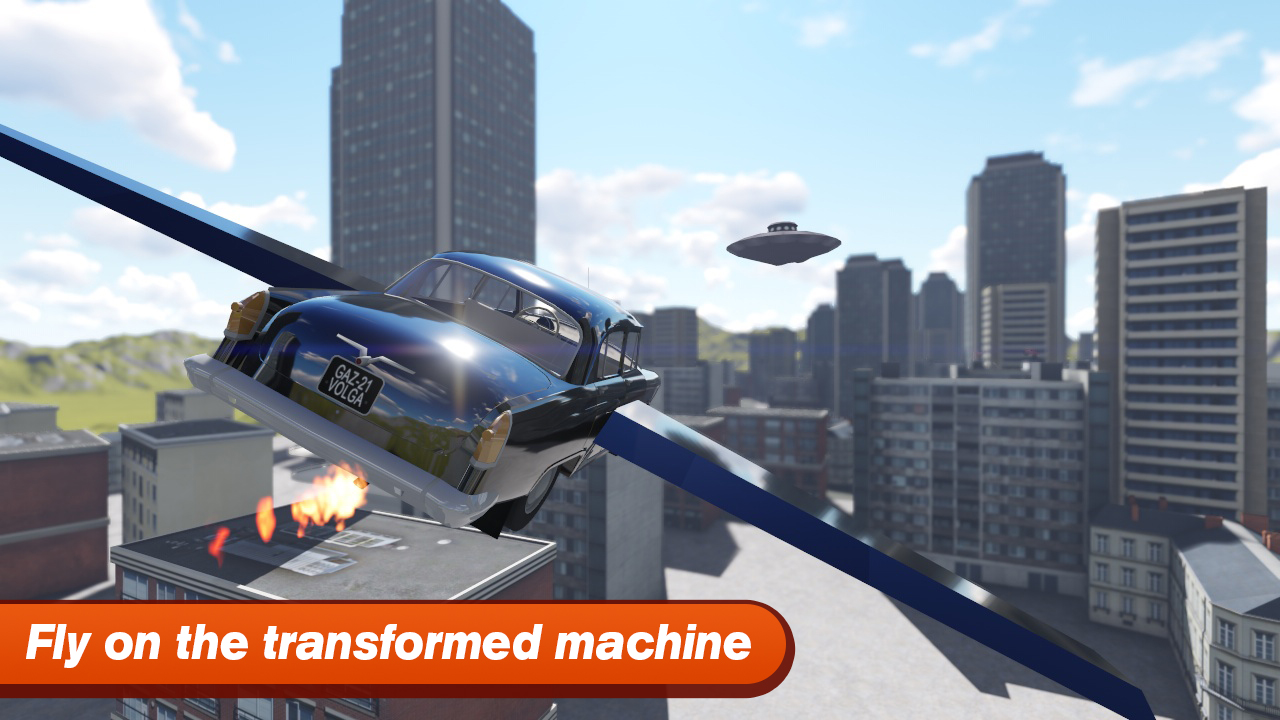 Fly Car Volga Gaz Simulator - App on Amazon Appstore