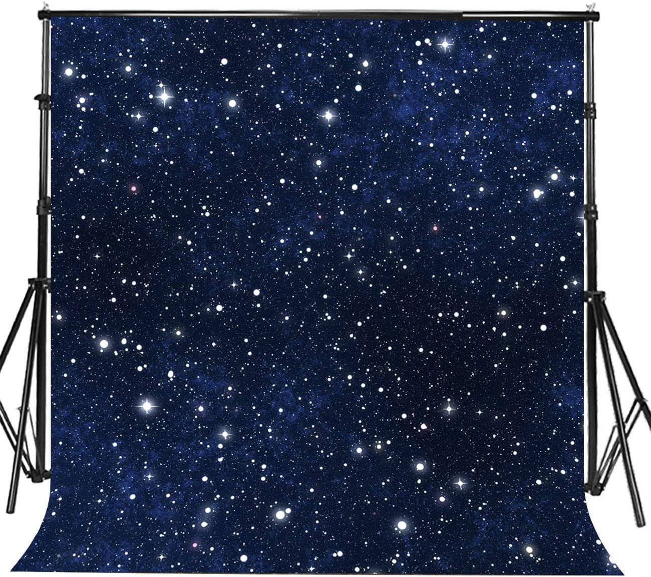 Amazon.com : Sensfun 6x6ft Night Starry Sky Photography Backdrop Blue ...