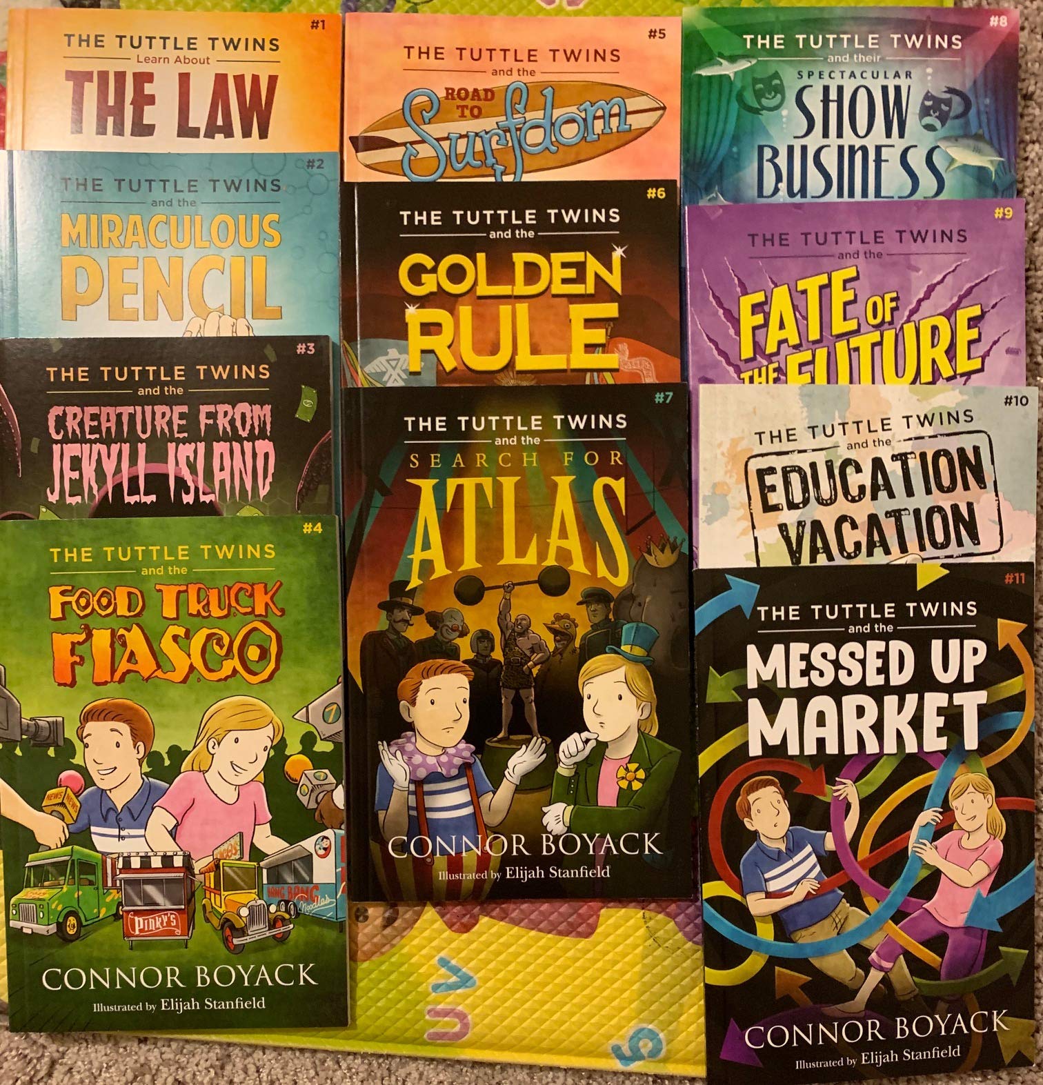 The Tuttle Twins Set of 8: Amazon.com: Books