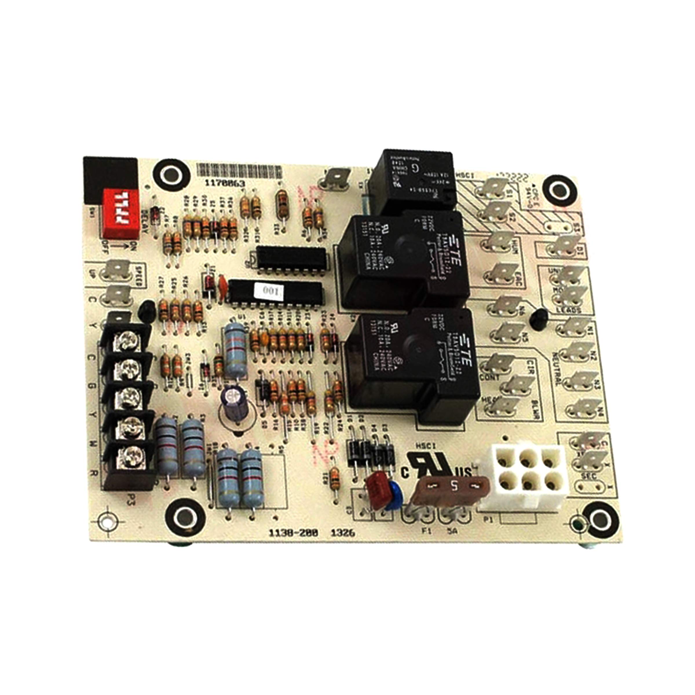 1170063 Schematic Heil Quaker Fan Timer Control Circuit Board, Part