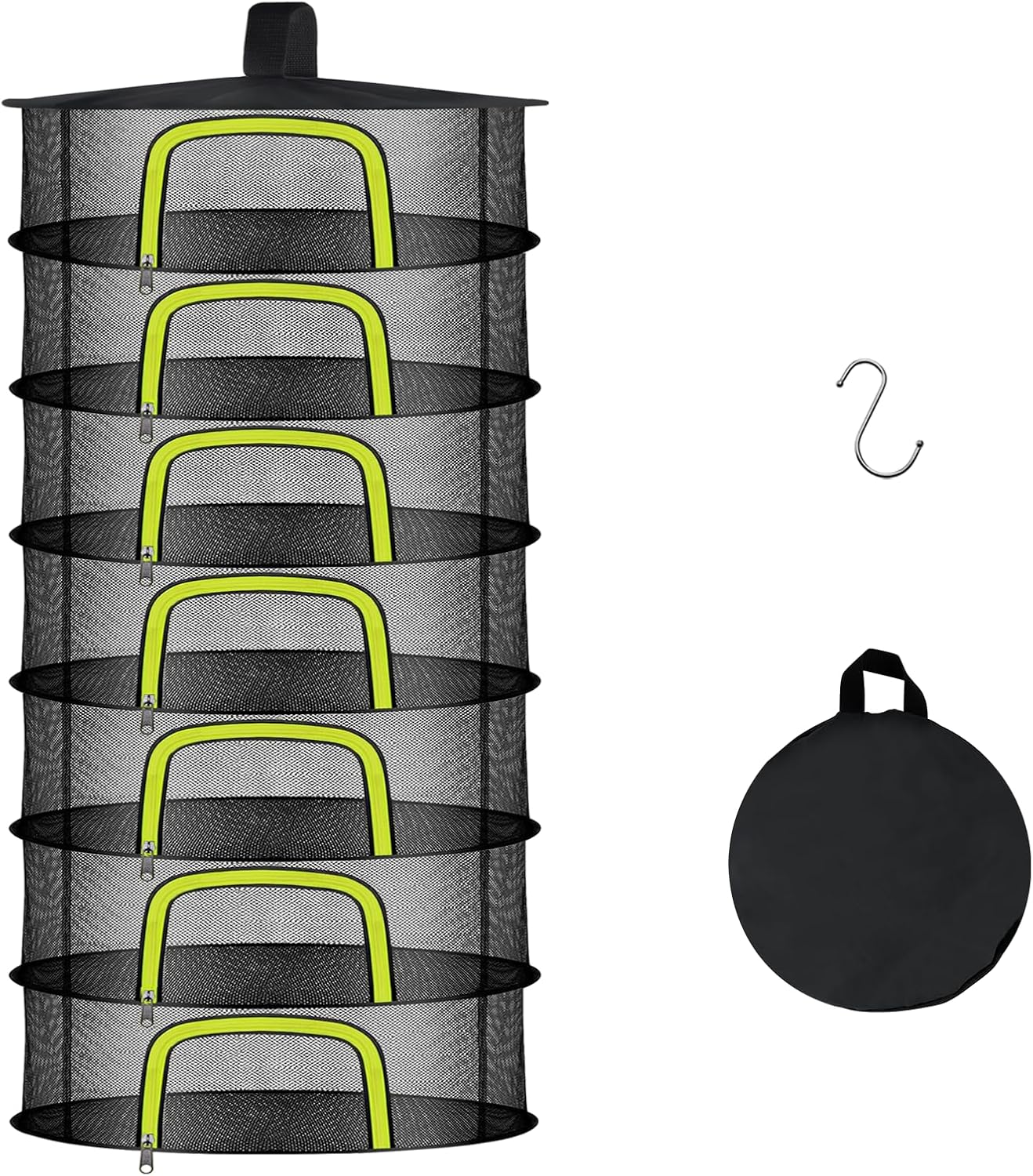 Amazon.com : Doacpcr 7 Layer Herb Drying Rack, Herb Drying Rack Hanging ...