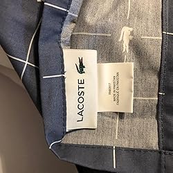 Amazon.com: Lacoste Slice Sheet Set, Queen, Sleet : Home & Kitchen