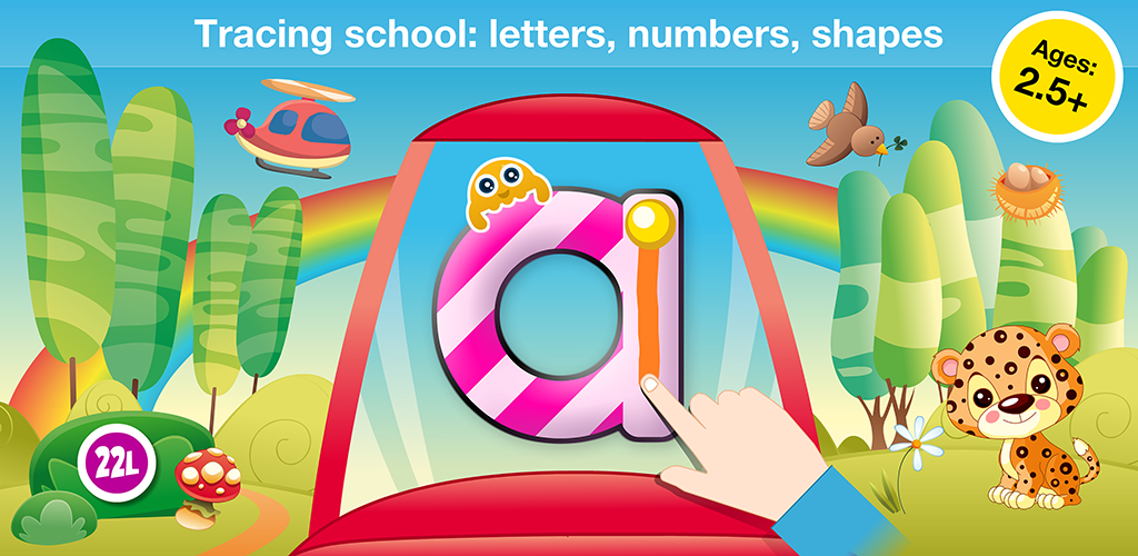 ABC Kids Tracing School - Alphabet, Letters, Numbers, Shapes Learning ...