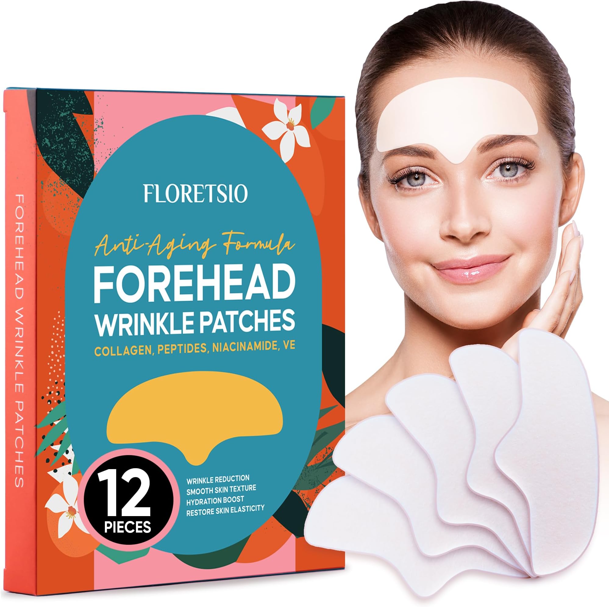 Amazon.com : Forehead Wrinkle Patches: Anti-Wrinkle Facial Patches with ...
