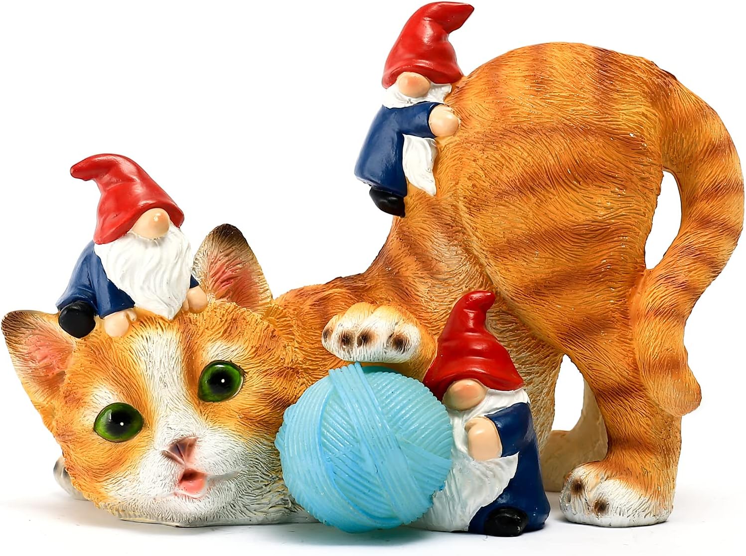Amazon.com: FICITI Add a Playful Touch to Your Garden with Our Cat and ...