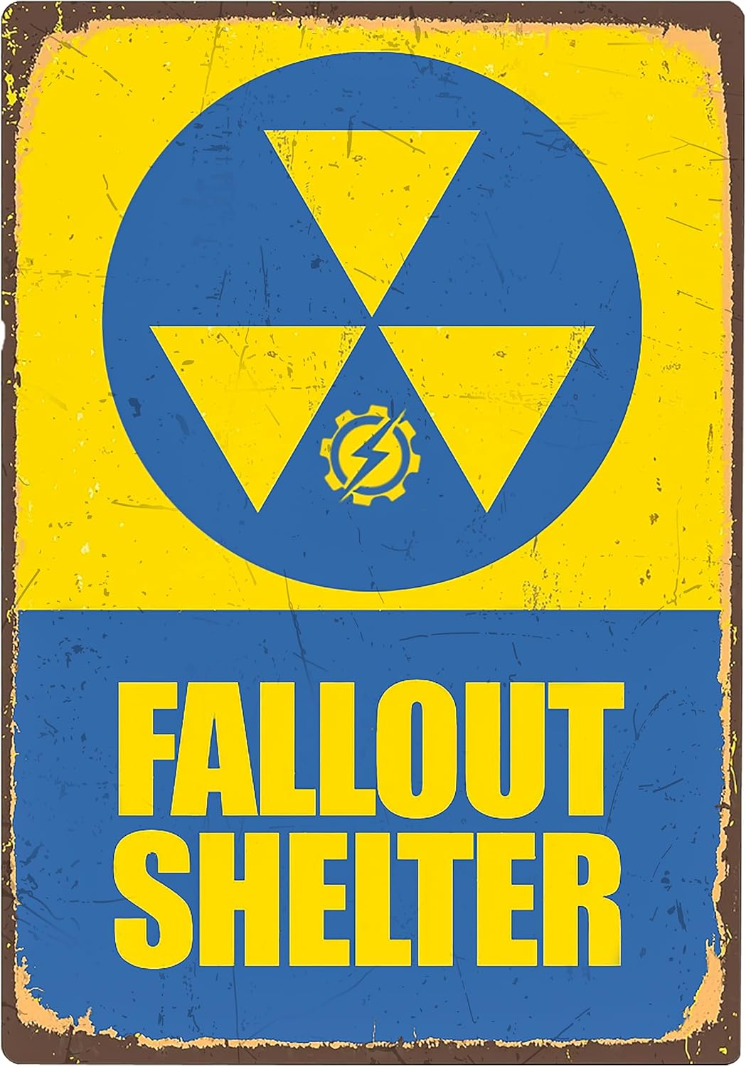 Amazon.com: Flinelife Fallout Shelter Sign, 8x12, Fallout Decorations ...