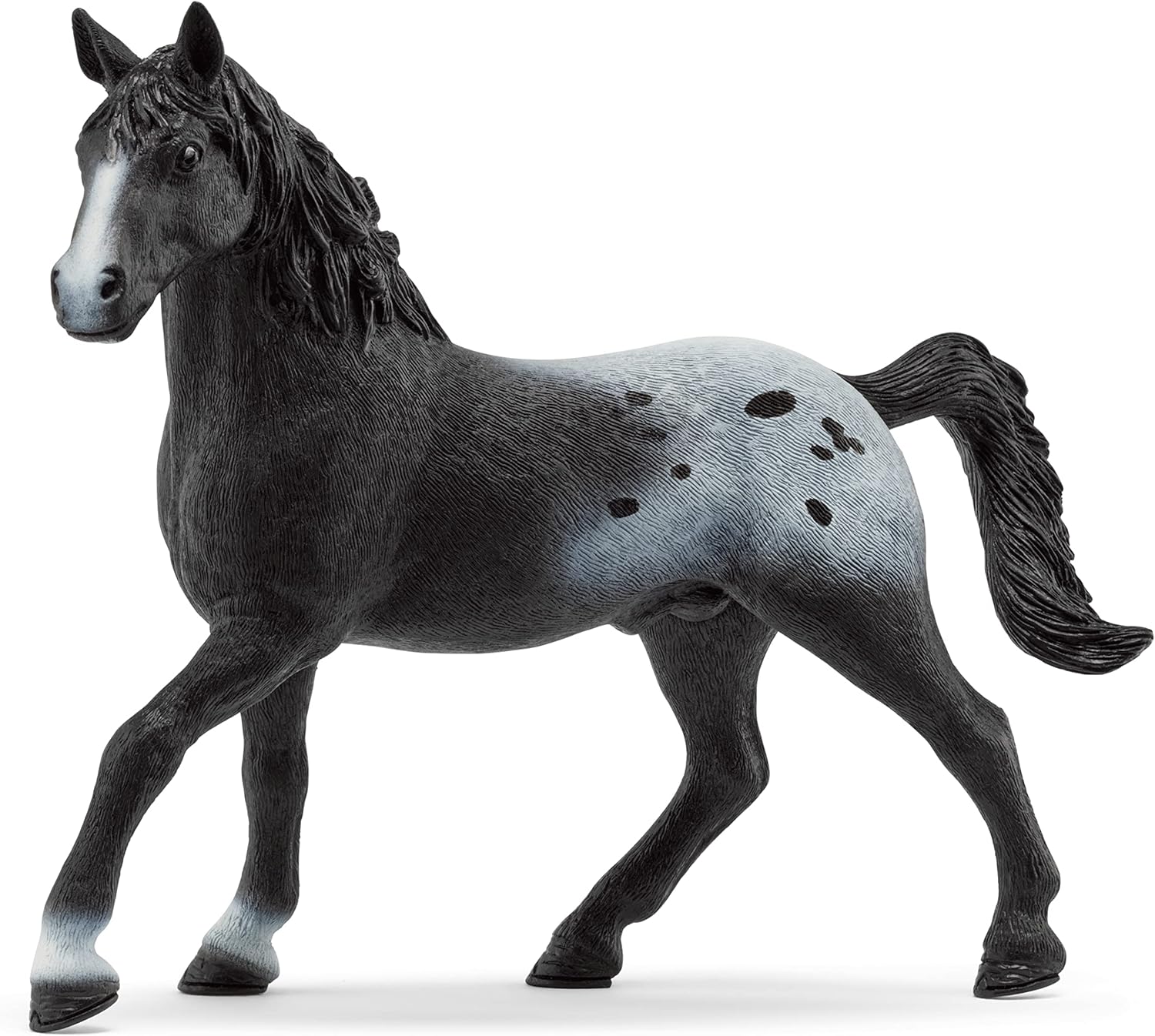 Amazon.com: Schleich Horse Club - Knabstrupper Stallion Horse Toy ...