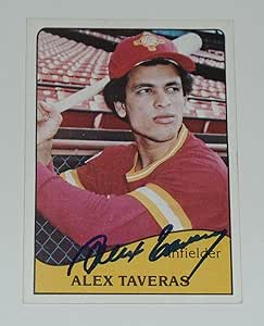 Alex Taveras Signed Auto'd 1979 Tcma Dukes Card La Dodgers Houston ...