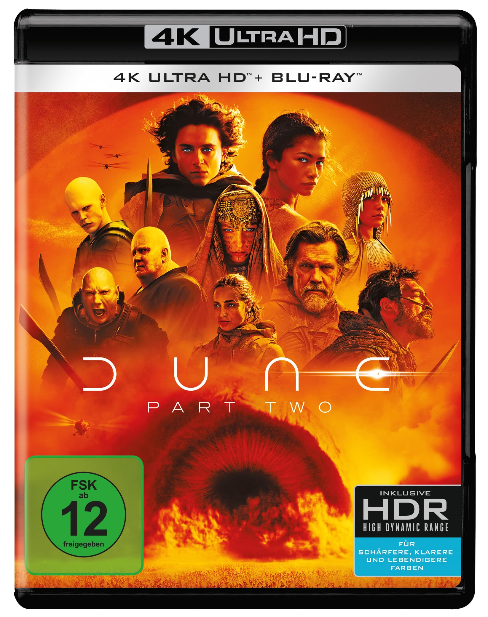 Dune: Part Two (4K Ultra HD) (+ Blu-ray): Amazon.de: Chalamet, Timothee, Brolin, Josh, Ferguson ...