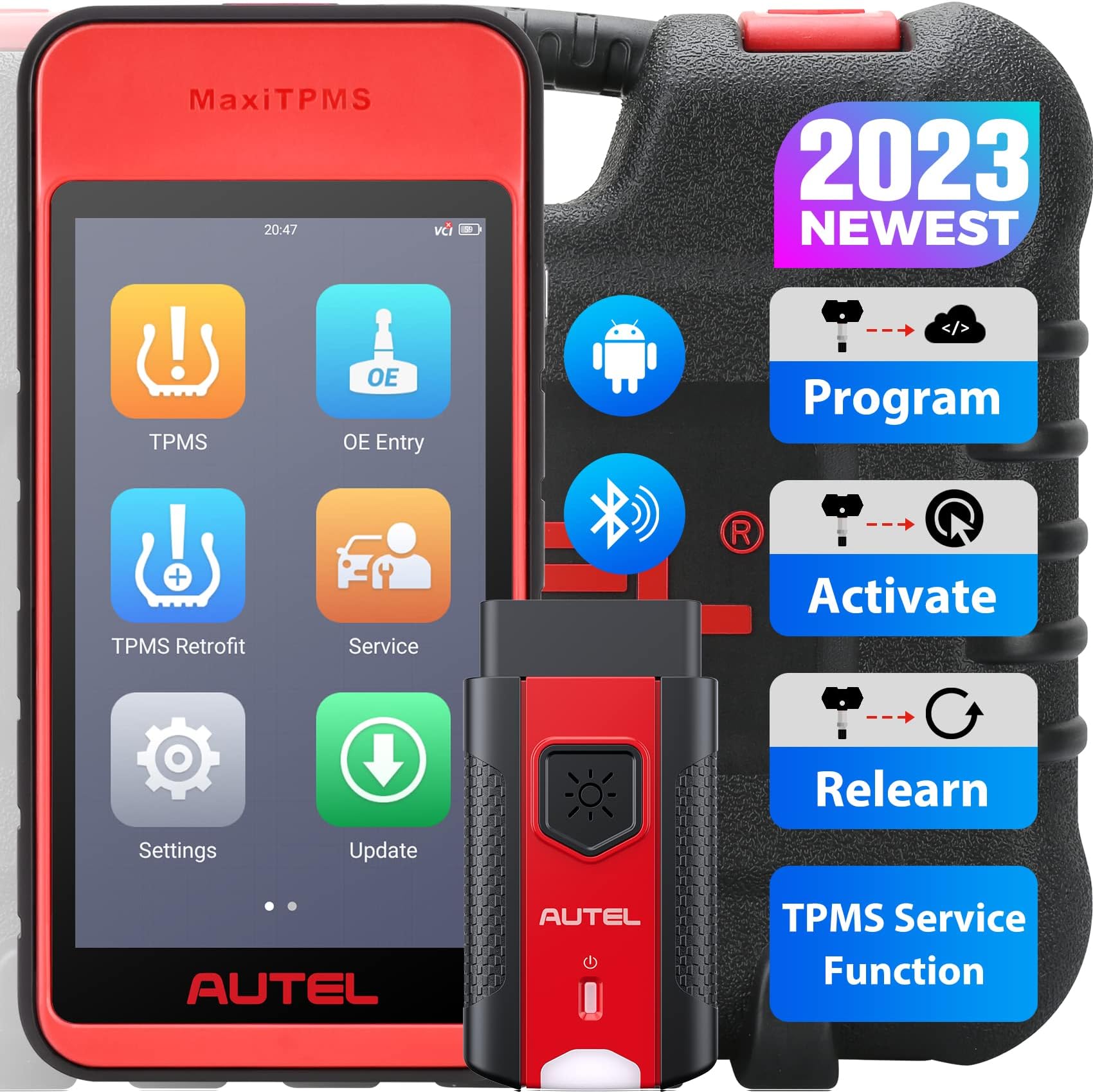 Amazon.com: Autel MaxiTPMS TS900, Autel TPMS Programming Tool, Autel ...