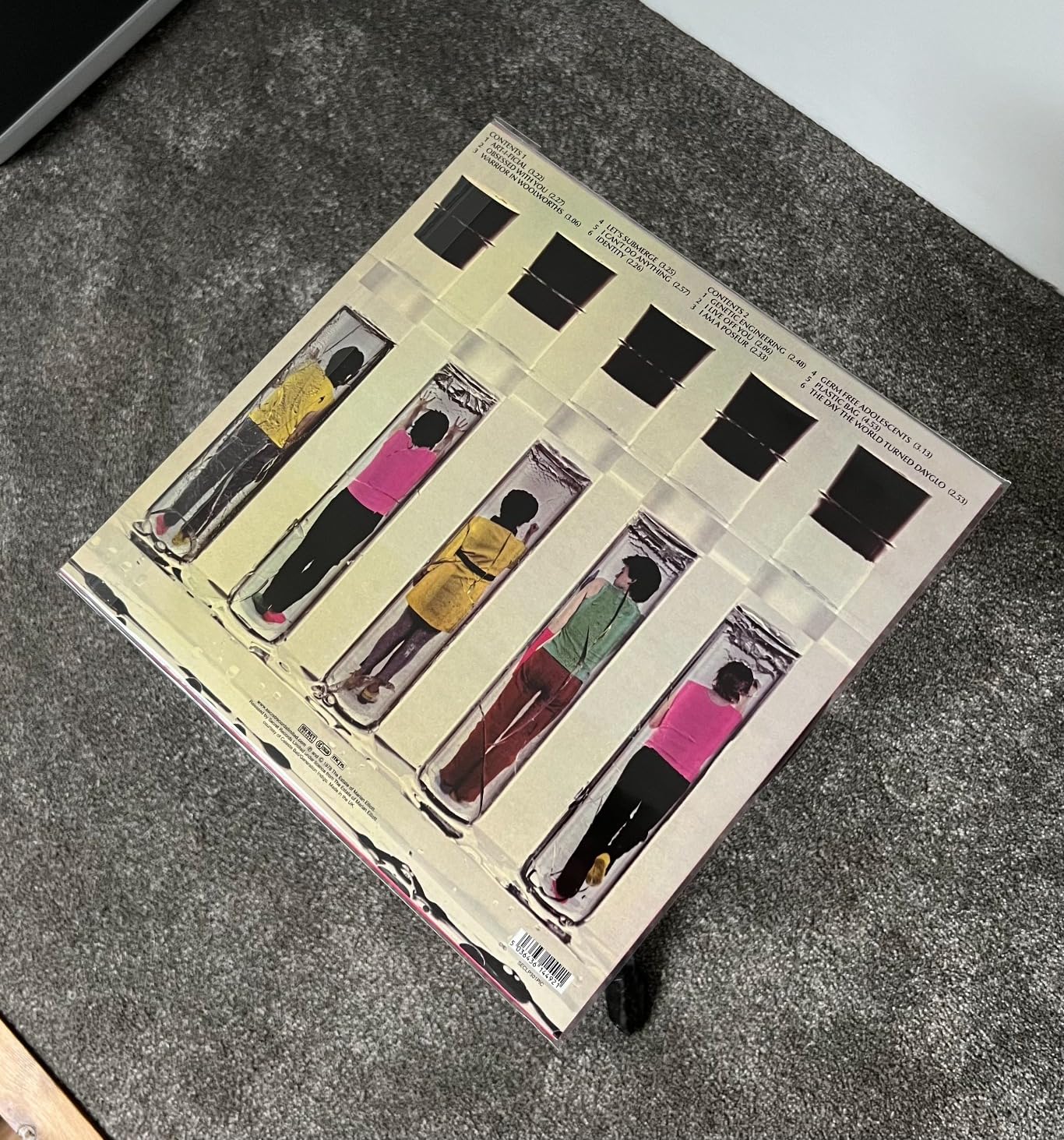 50x 12 Inch Single LP Resealable Clear Outer Vinyl Record Sleeves ...