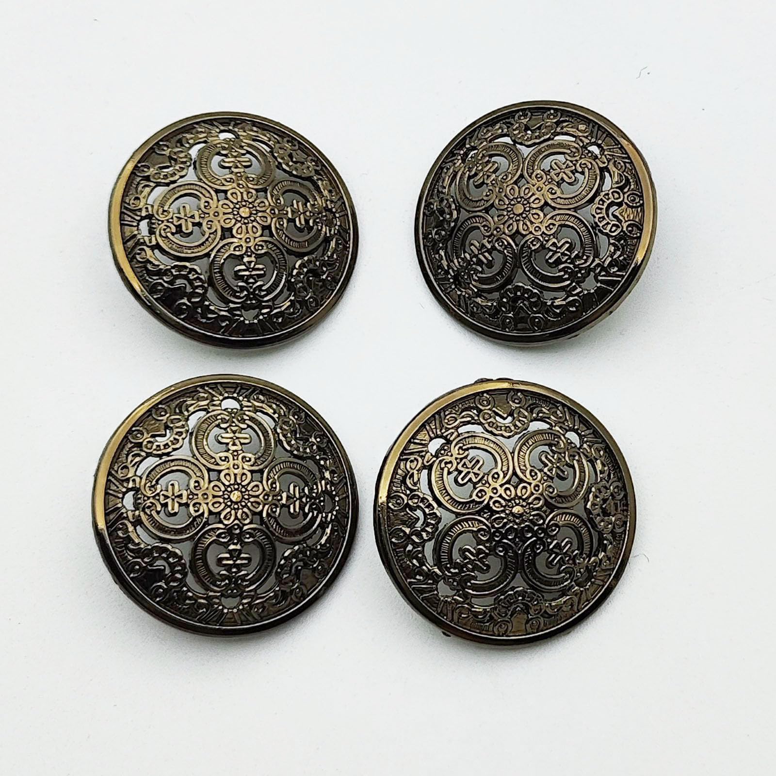 Amazon.com: Carytalee 20PC Sewing Metal Buttons with Shank Buttons for ...