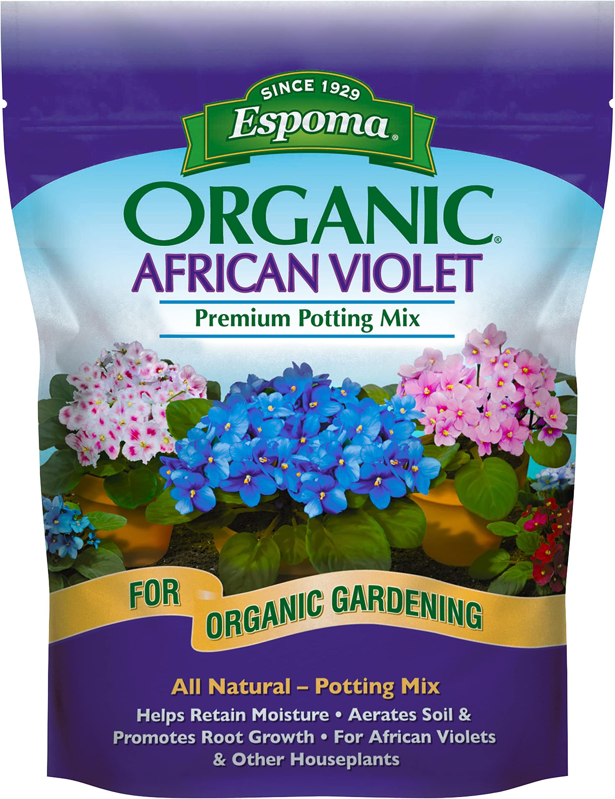 Amazon.com : Miracle-Gro African Violet Potting, 8 Quart : Soil And ...
