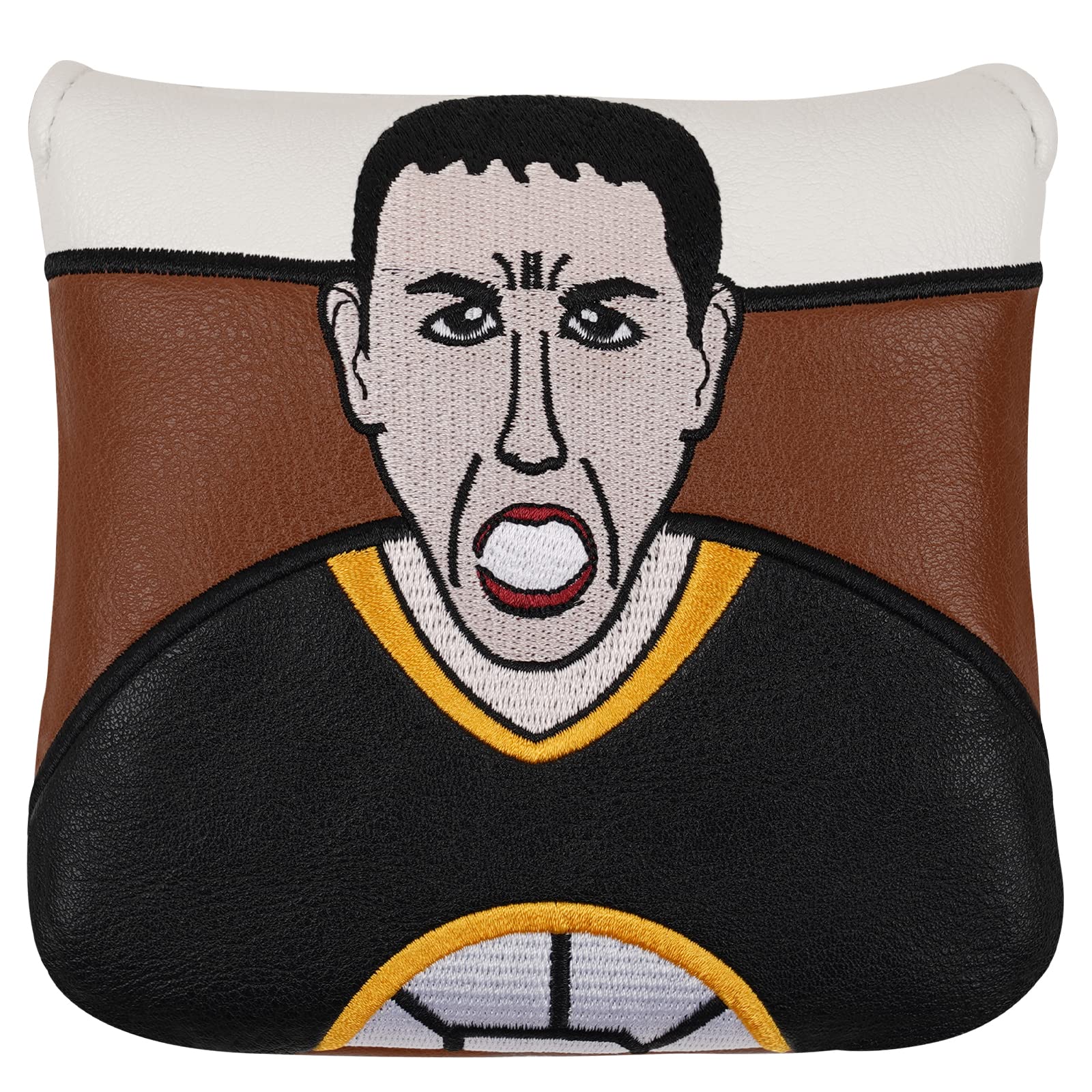 Snapklik.com : Funny Brown And White Happy Large Mallet Putter ...