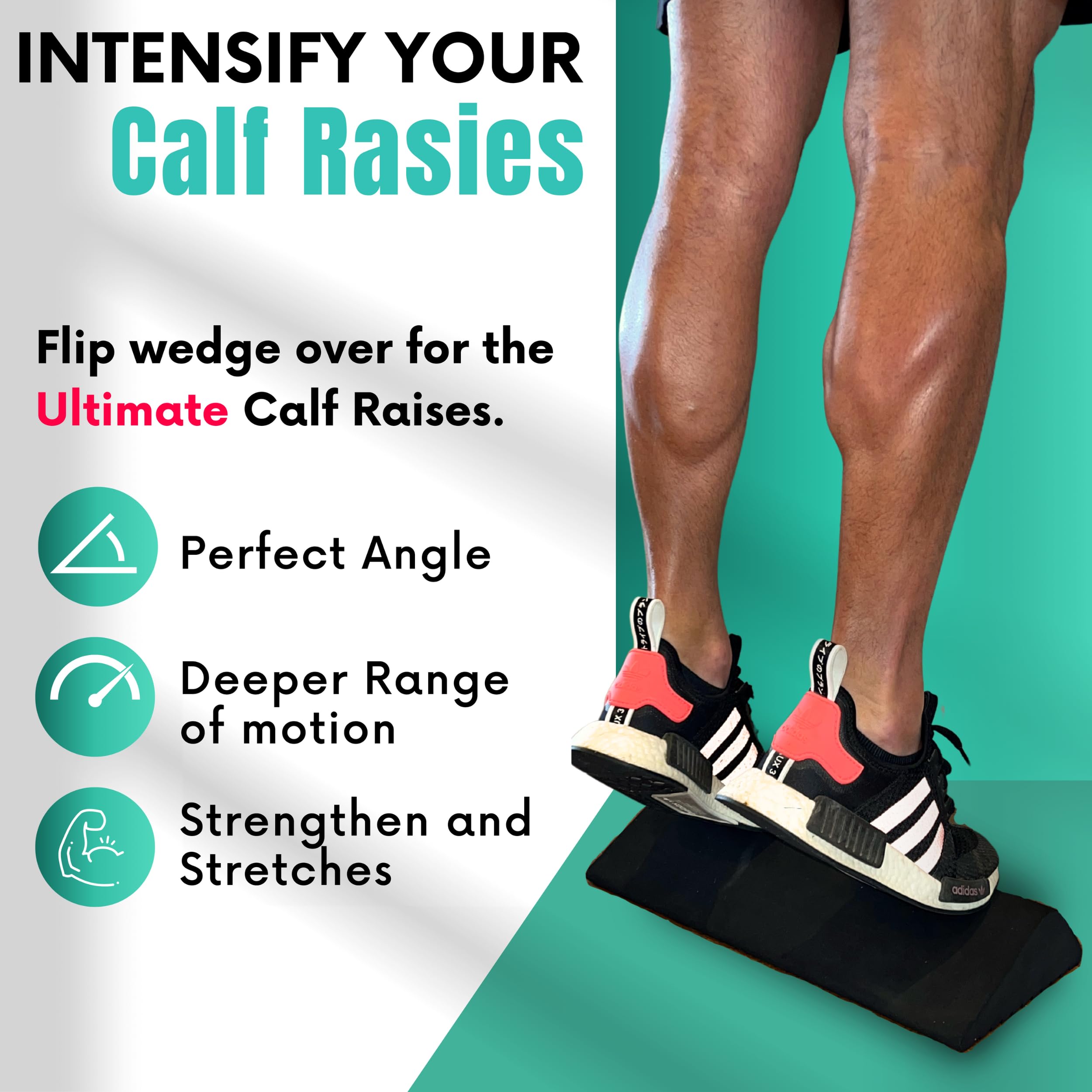 Snapklik.com : Slant Board For Calf Stretching Balance Board Calf ...