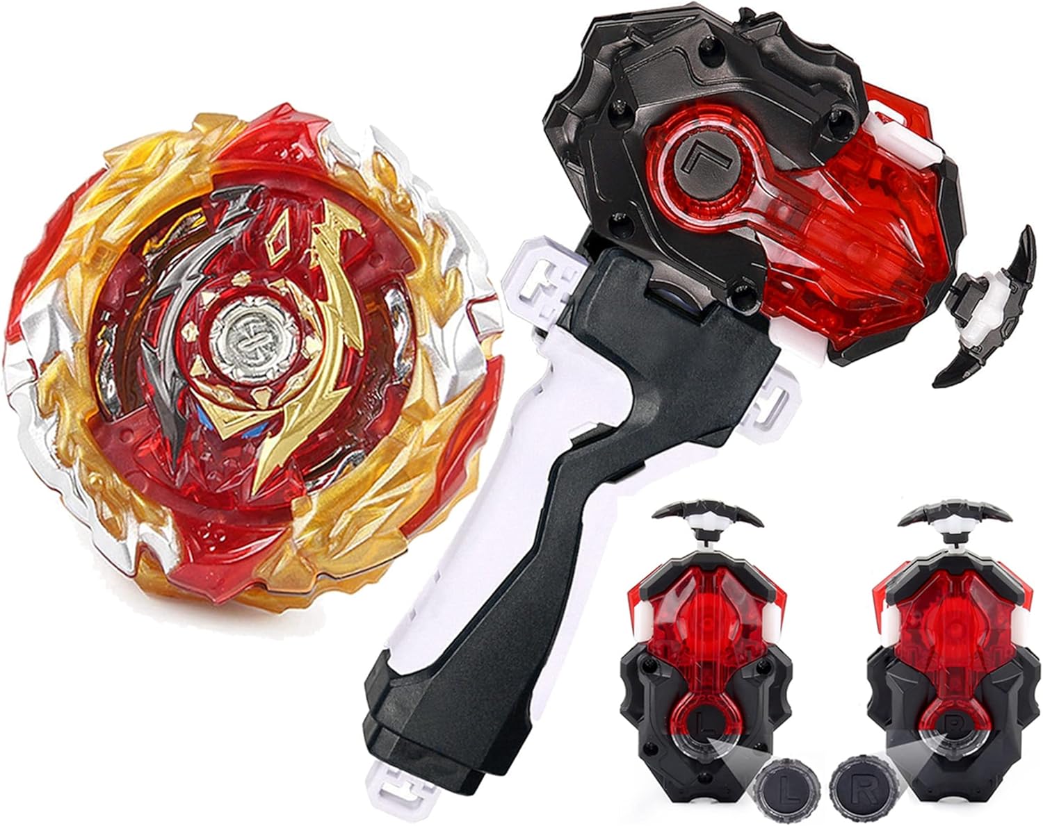 Amazon.com: Gaming Top Toys B-184 Launcher Bay Battling Tops Burst SuperKing B-172 Booster World ...