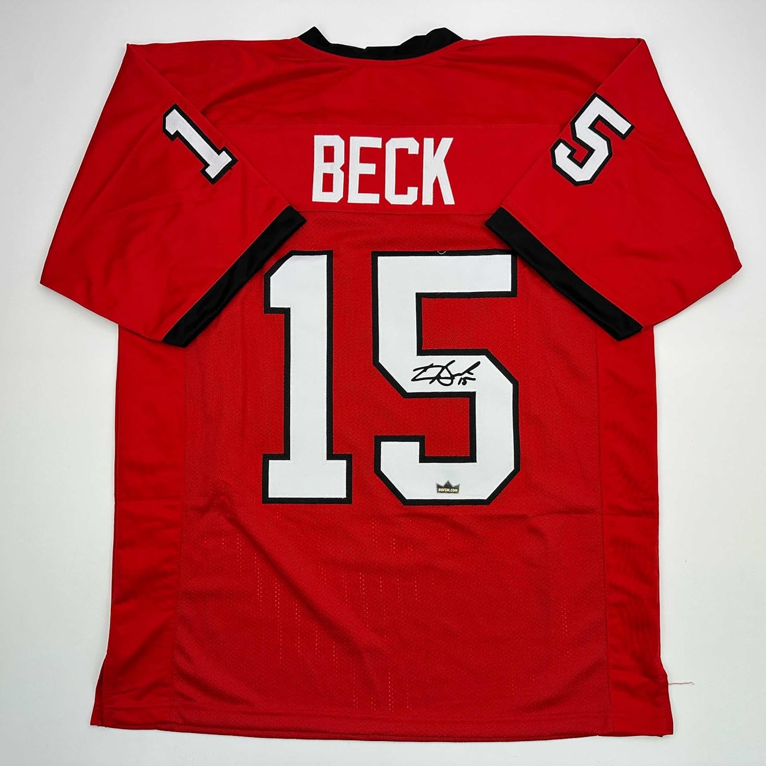 Facsimile Autographed Carson Beck Georgia Red Reprint Laser Auto ...