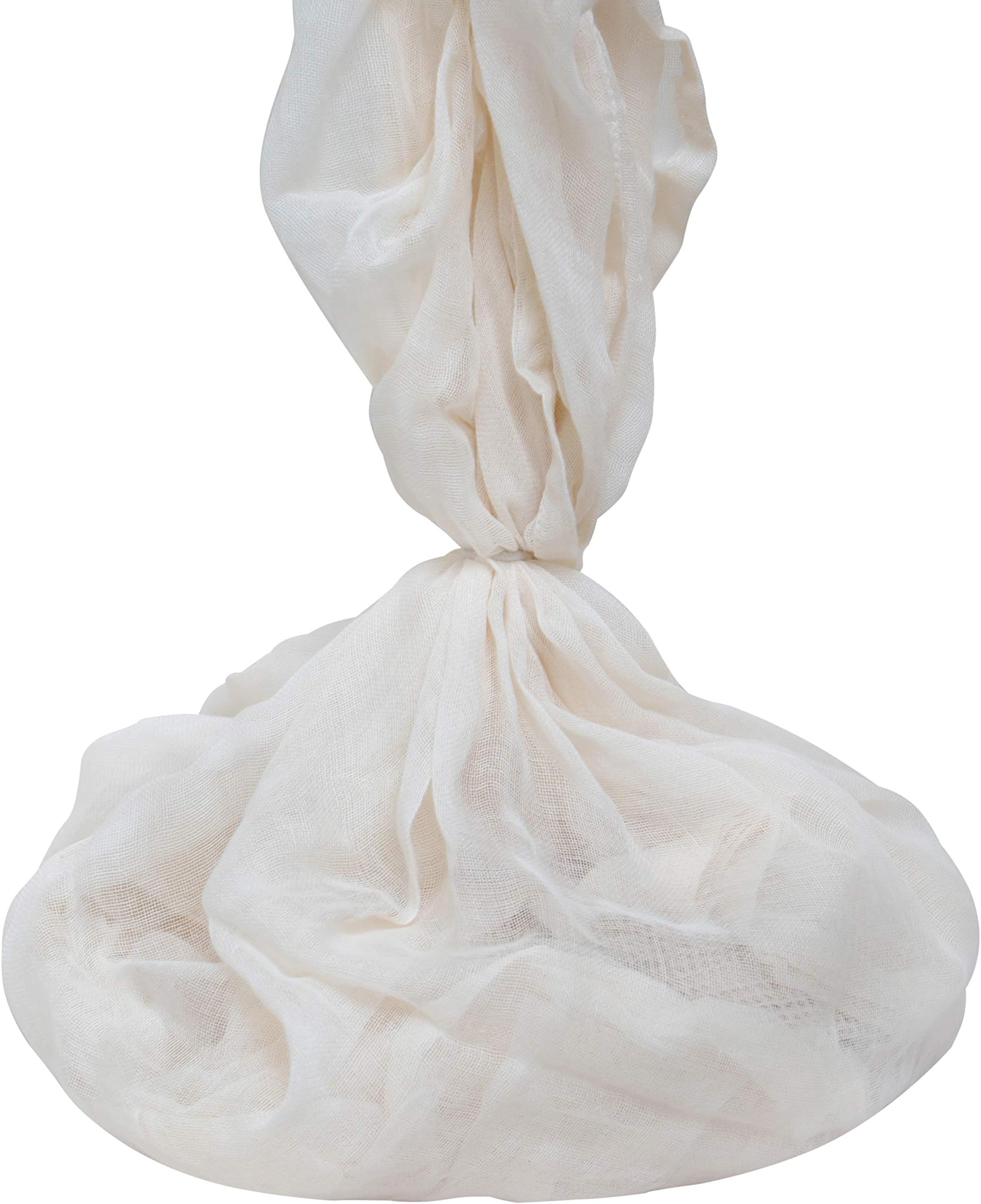Amazon.com: Organic Cheesecloth for Straining - 100% Natural Unbleached ...