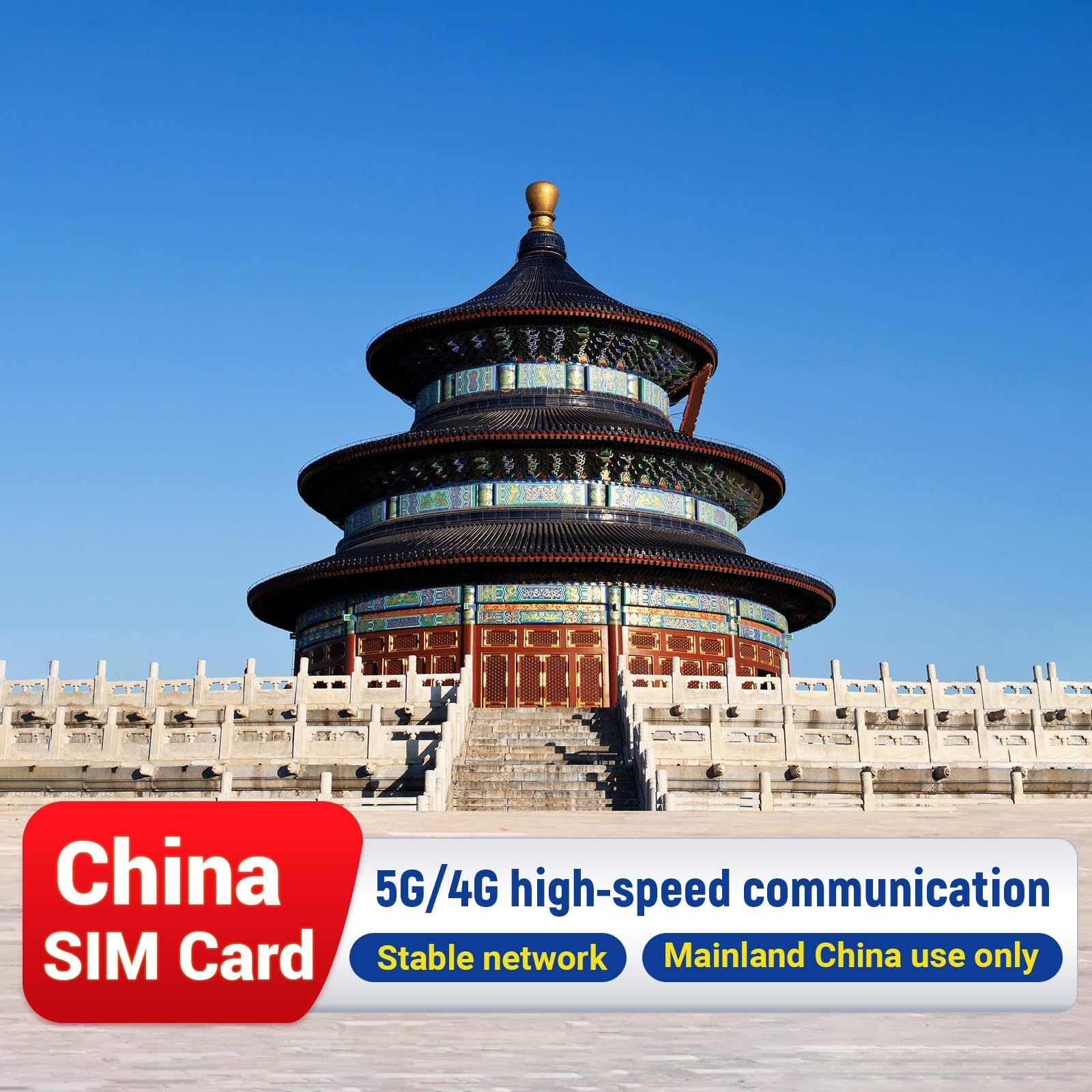 China SIM Card 7 Days 5 GB, Mainland China Sim Card with Mobile Number ...