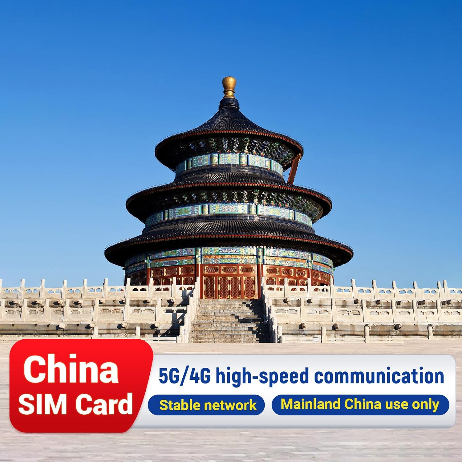 China SIM Card 15 Days 10 GB, Mainland China Sim Card with Mobile Number, Activation Required ...