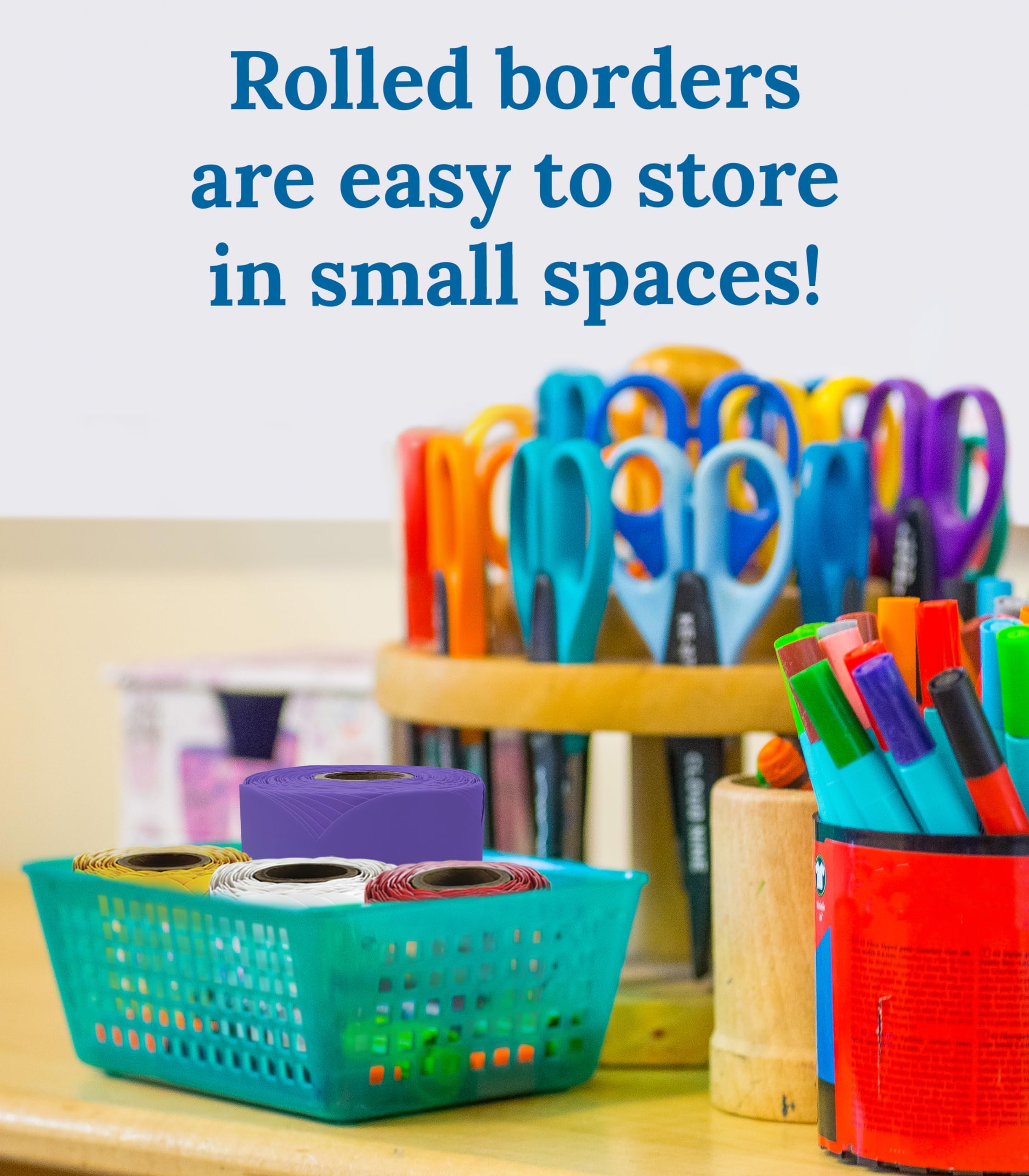 Snapklik.com : Carson Dellosa 65Ft Of Purple Bulletin Board Borders, 1 ...