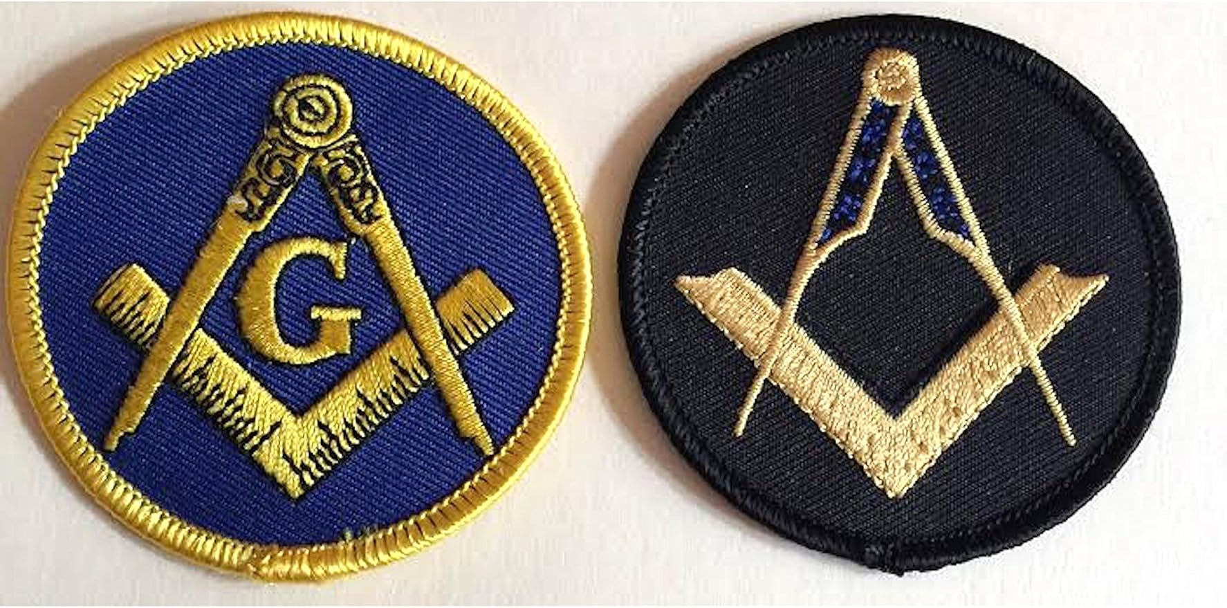 Amazon.com: Masonic Master Mason Bundle Lot of 2 Embroidered Iron On ...
